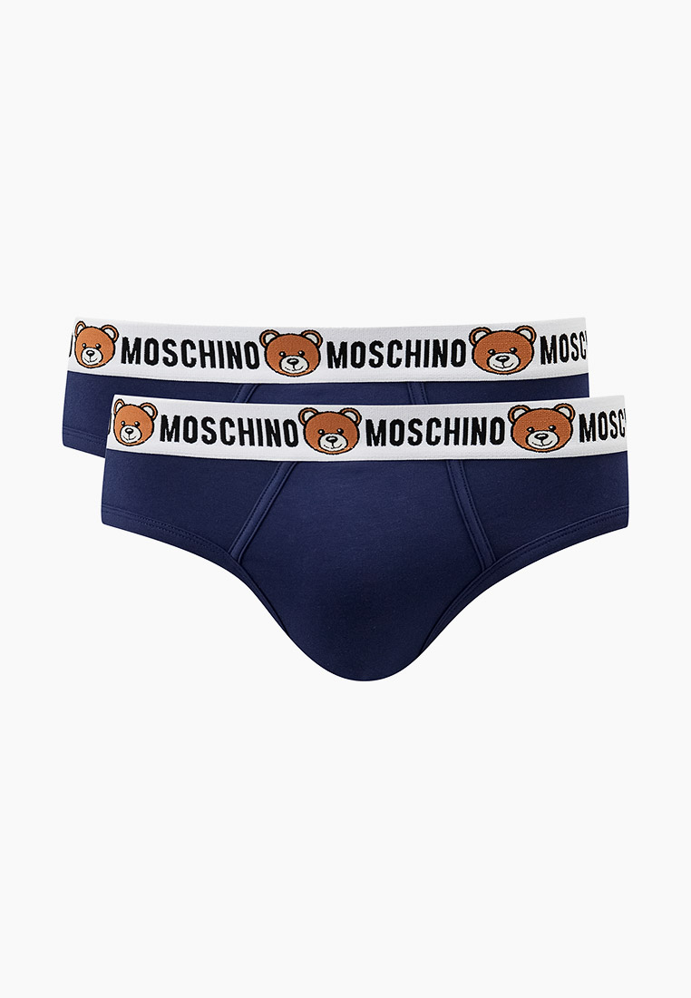 Трусы 2 шт. Moschino Underwear, цвет: синий, RTLACN258601 — купить в ...