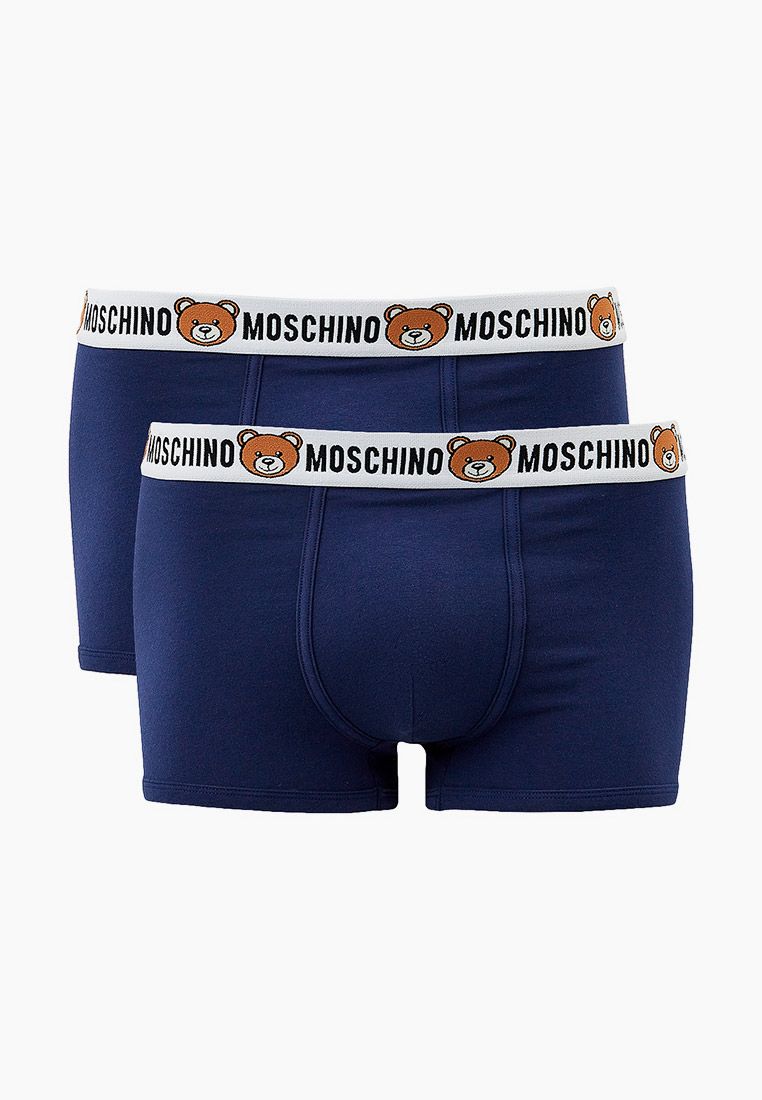 Трусы 2 шт. Moschino Underwear, цвет: синий, RTLACN259001 — купить в ...