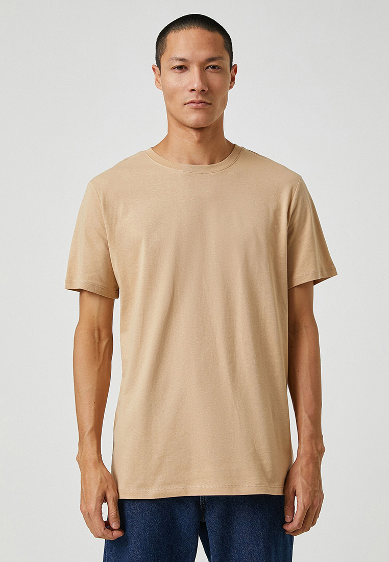Футболка Koton, цвет: бежевый, RTLACN468201 — купить в интернет ...