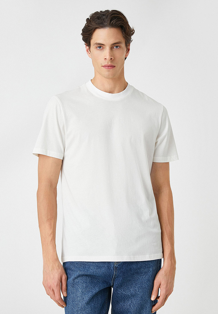 Футболка Koton, цвет: белый, RTLACN473101 — купить в интернет-магазине ...