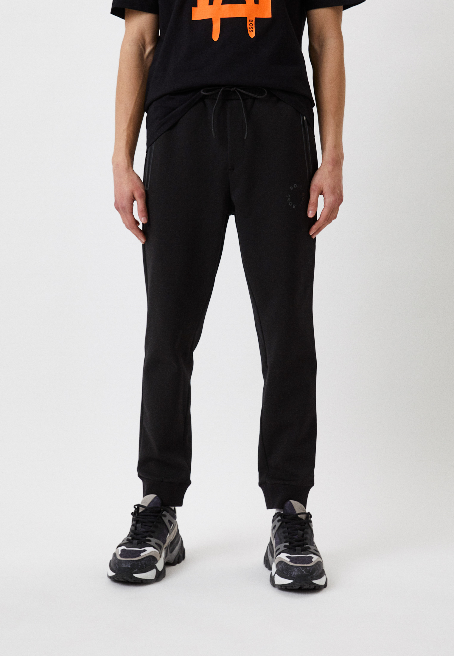 Брюки спортивные Boss, цвет: черный, RTLACO365901 — купить в интернет ...