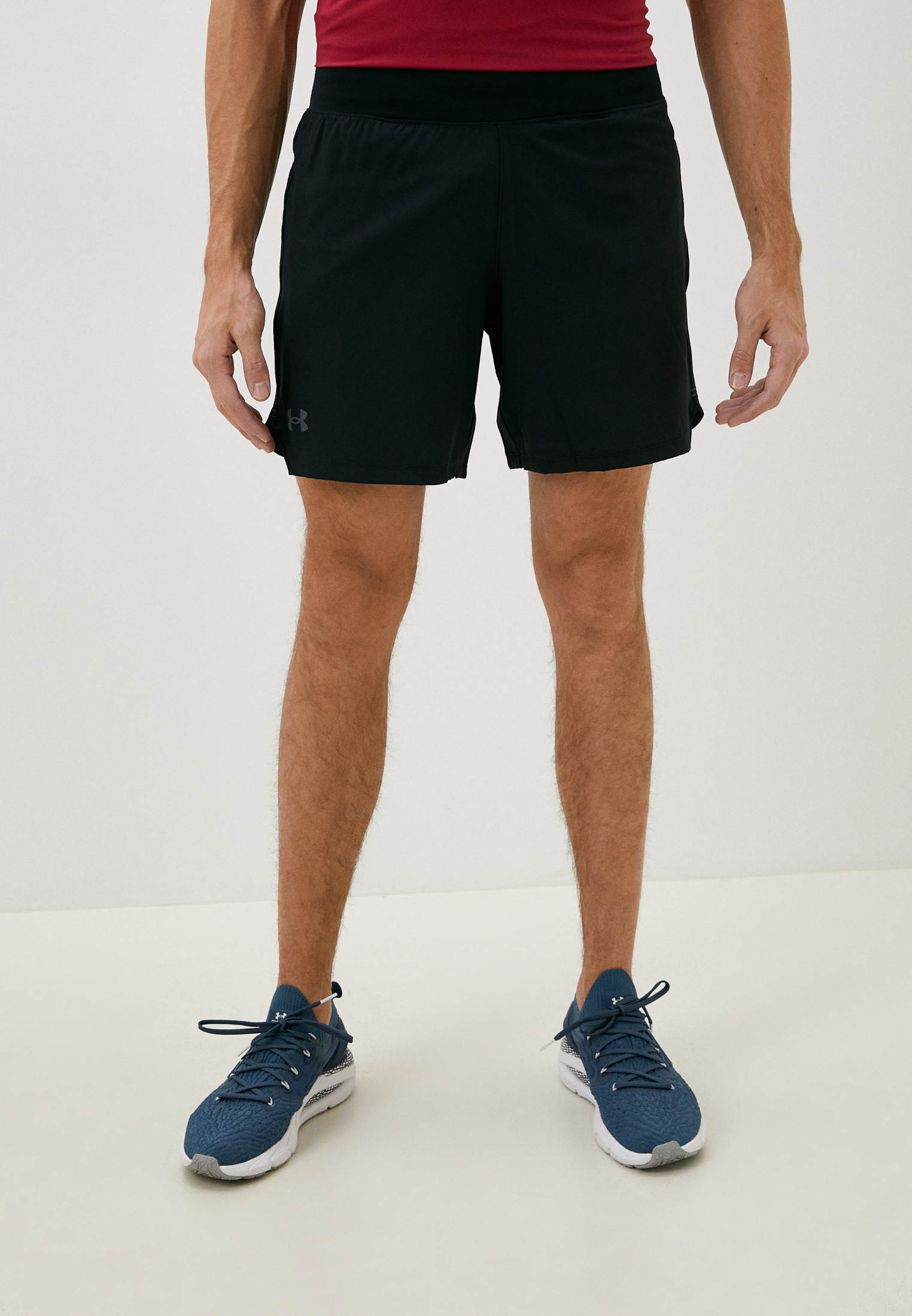 Шорты спортивные Under Armour UA SPEEDPOCKET 7'' SHORT, цвет: черный ...