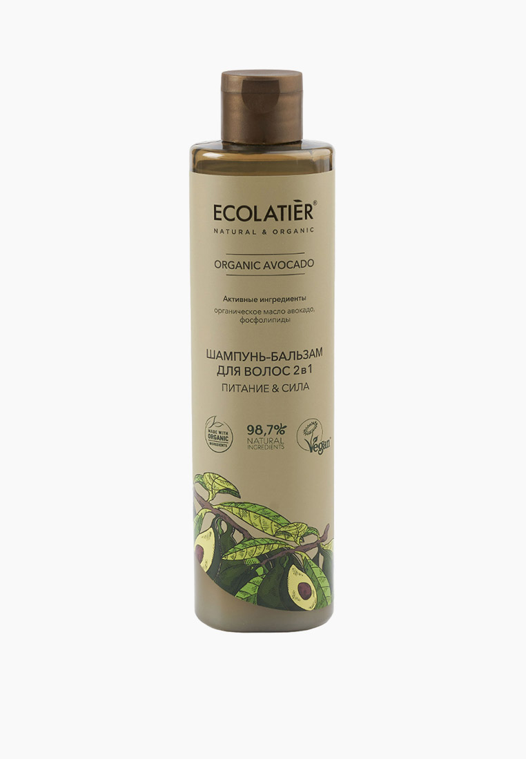 Шампунь Ecolatier 2 в 1, цвет: прозрачный, RTLACO474201 — купить в ...