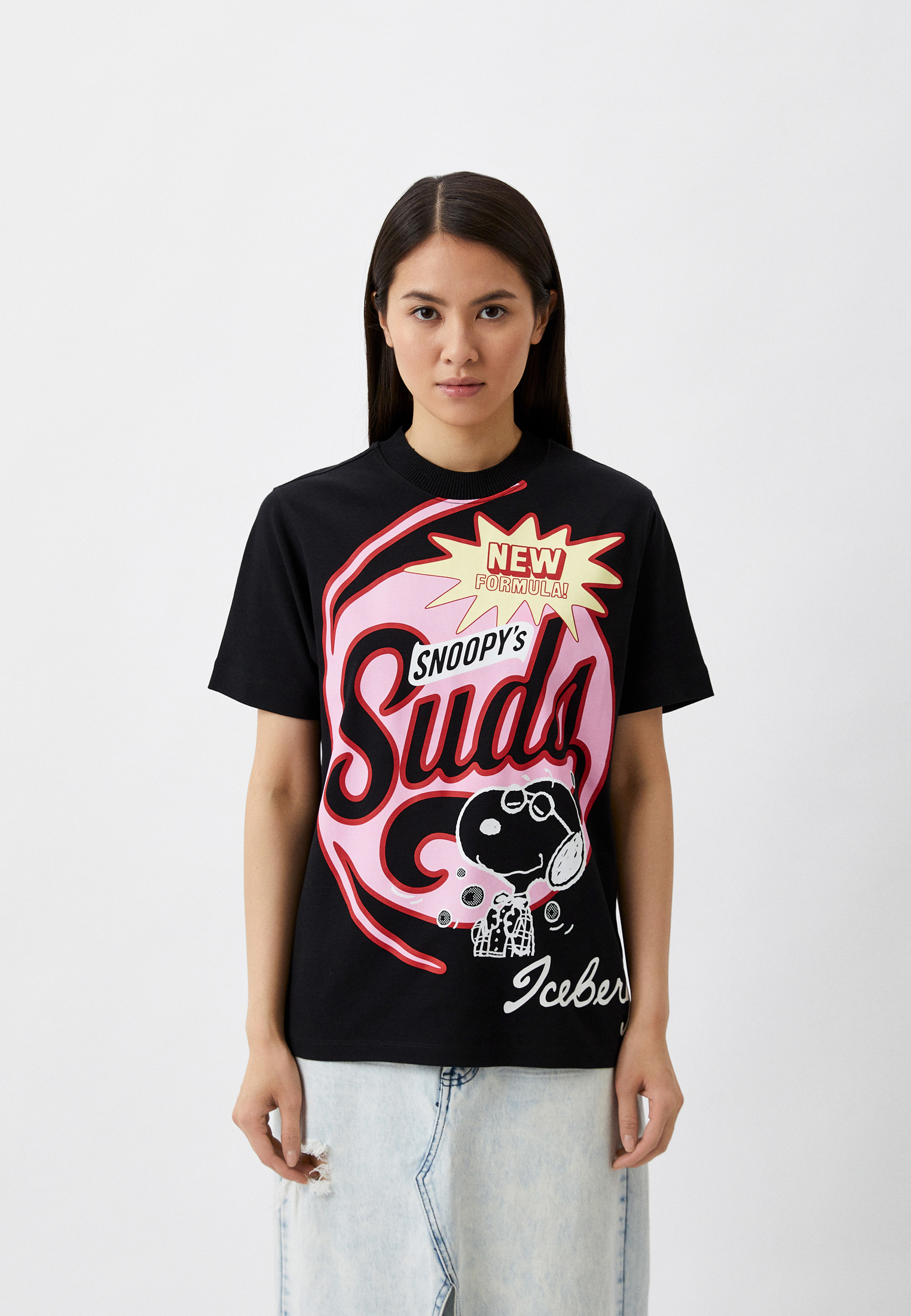 Футболка Iceberg, цвет: черный, RTLACO882101 — купить в интернет ...