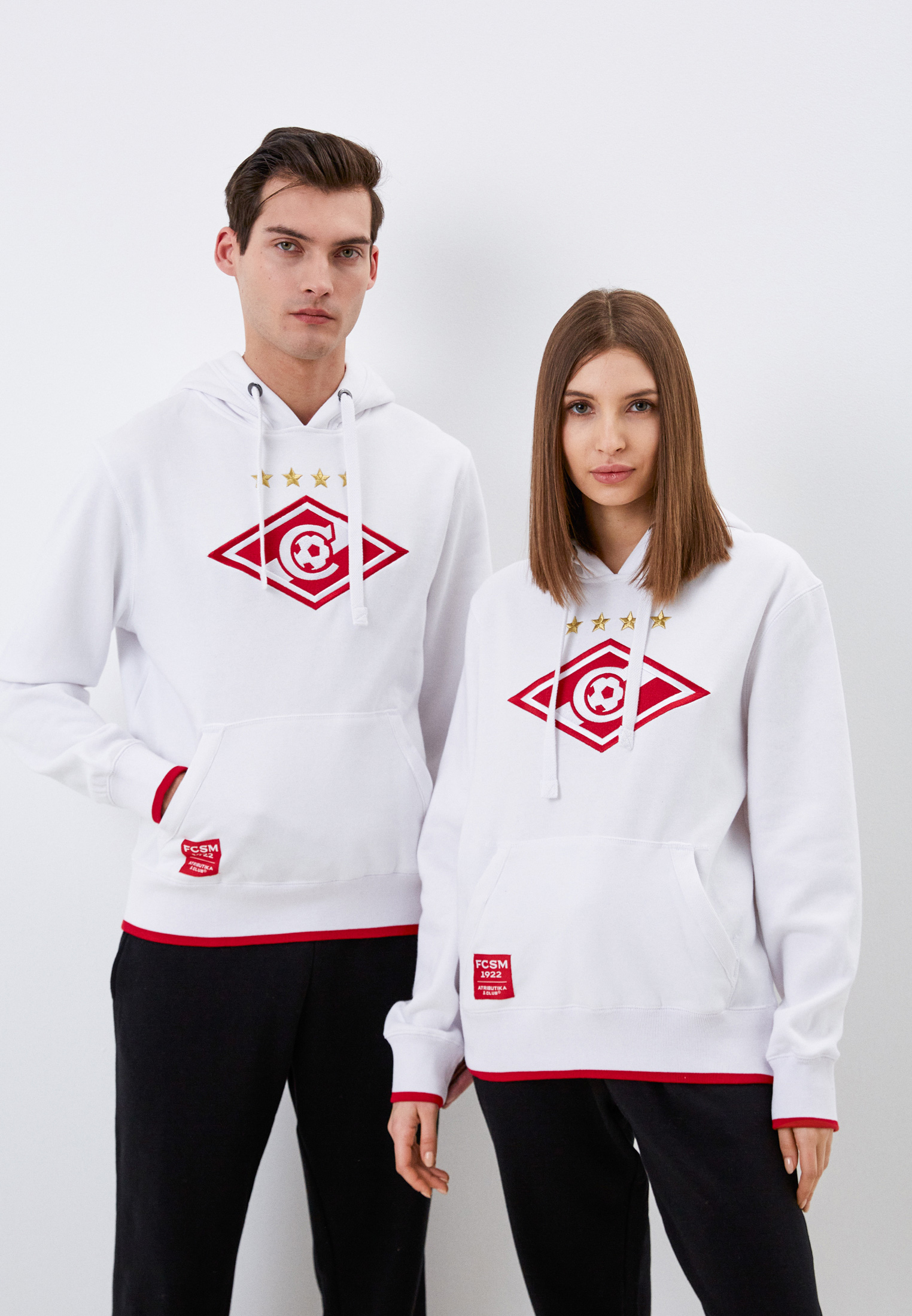 Худи Atributika & Club™ ФК Спартак, цвет: белый, RTLACO926001 — купить ...
