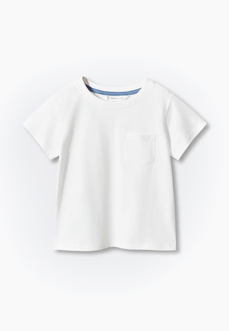 Футболка Mango Kids BASICB4, цвет: белый, RTLACP368501 — купить в ...