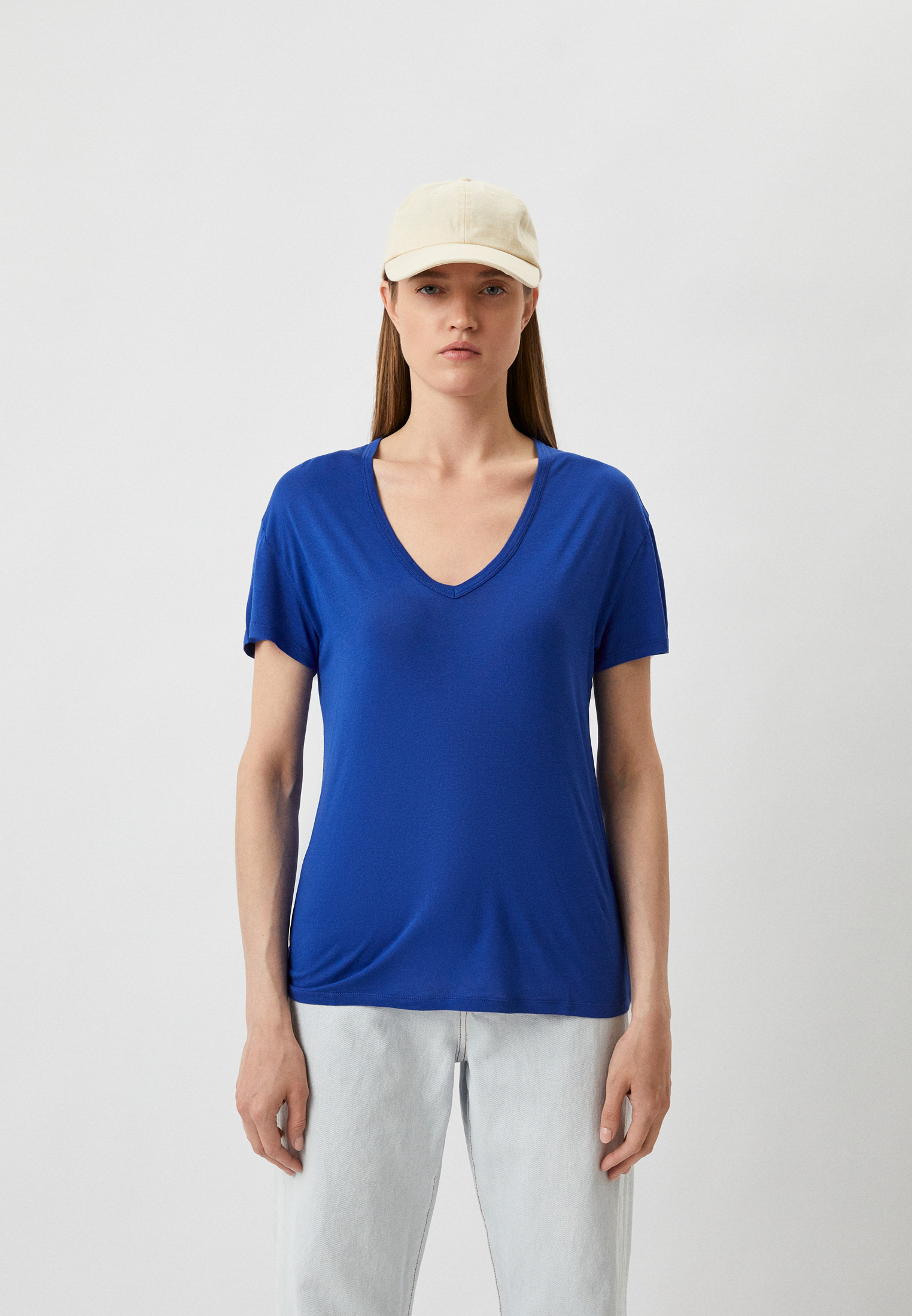 Футболка Boss, цвет: синий, RTLACP525101 — купить в интернет-магазине ...