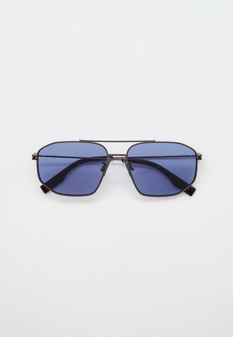 Очки солнцезащитные McQ Alexander McQueen MQ0369S 004, цвет: серебряный ...