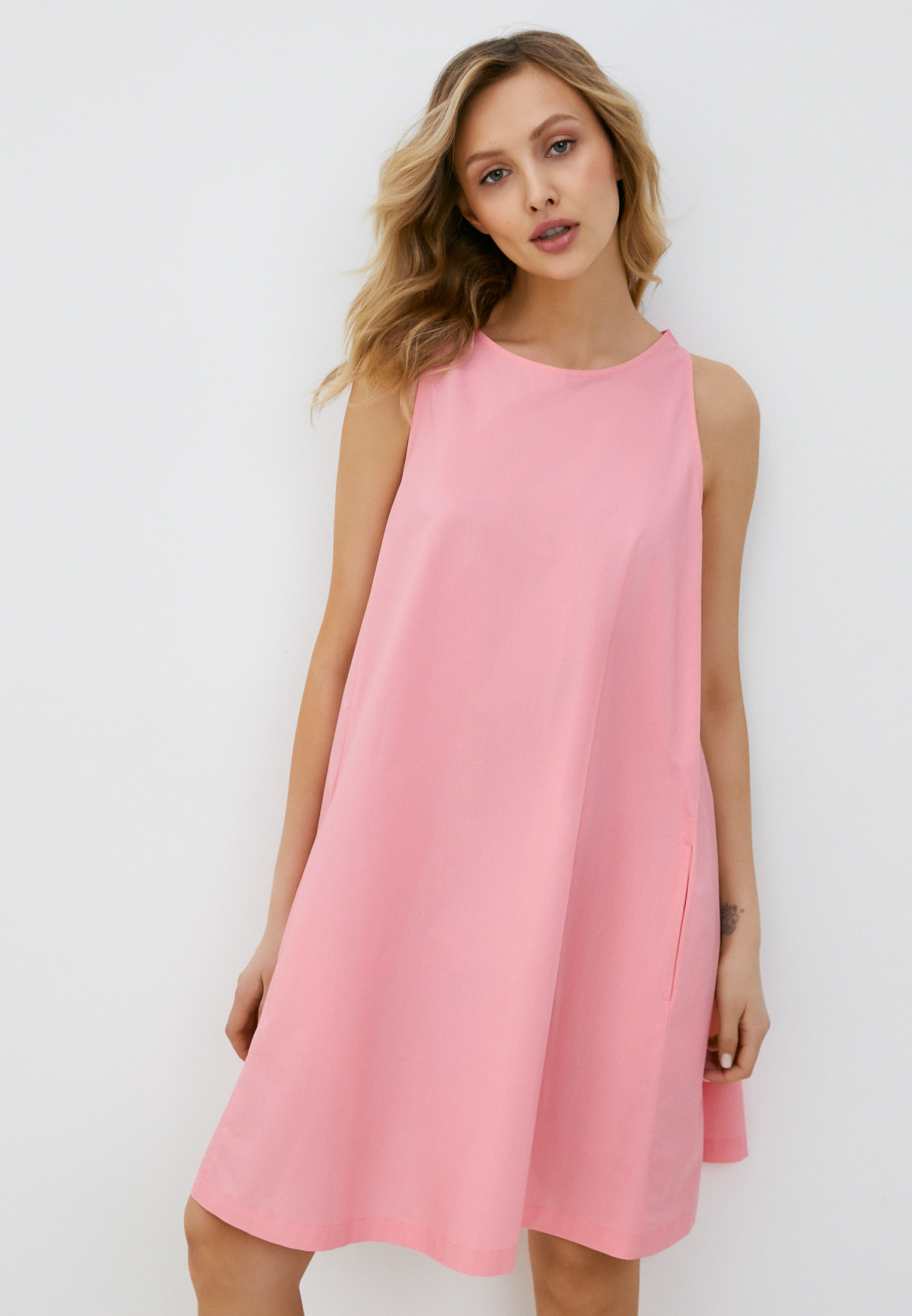 Платье United Colors Of Benetton цвет розовый Rtlacp818501 — купить