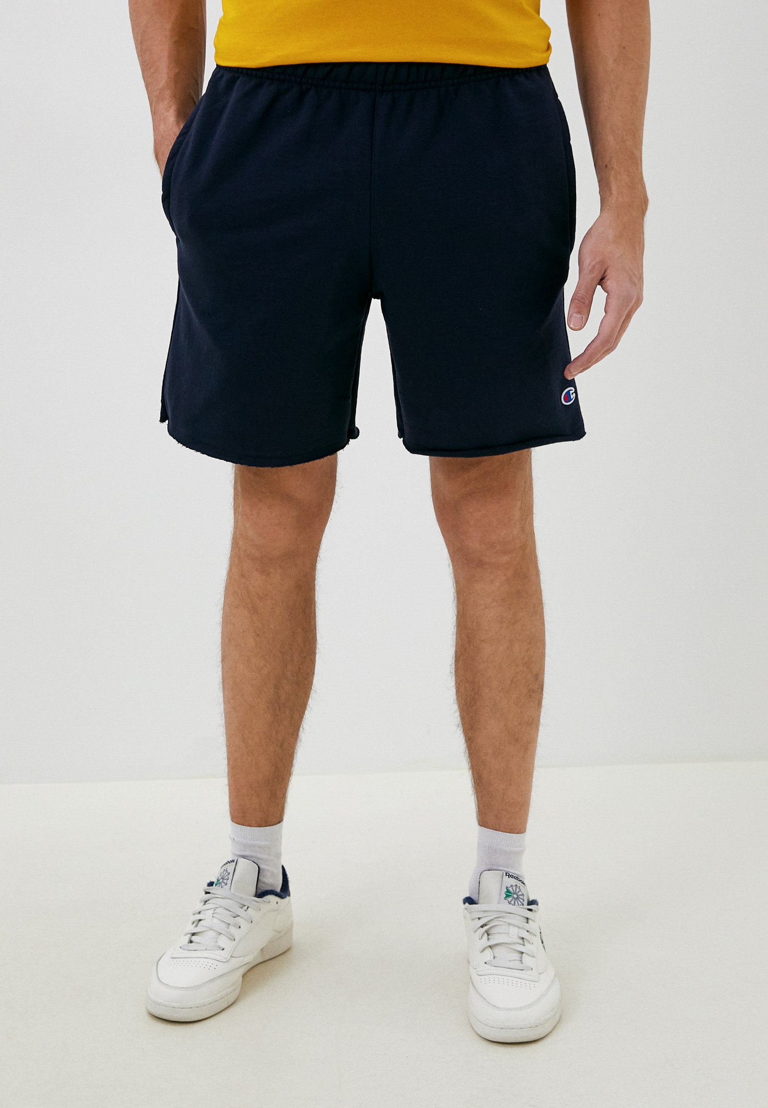 Шорты спортивные Champion 7-INCH POWERBLEND SHORT, цвет: синий ...
