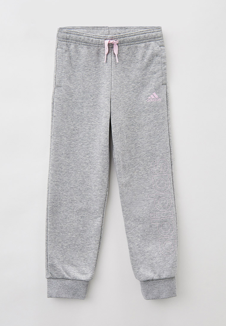 Брюки спортивные Adidas G Lin Ft C Pt цвет серый Rtlacq036001