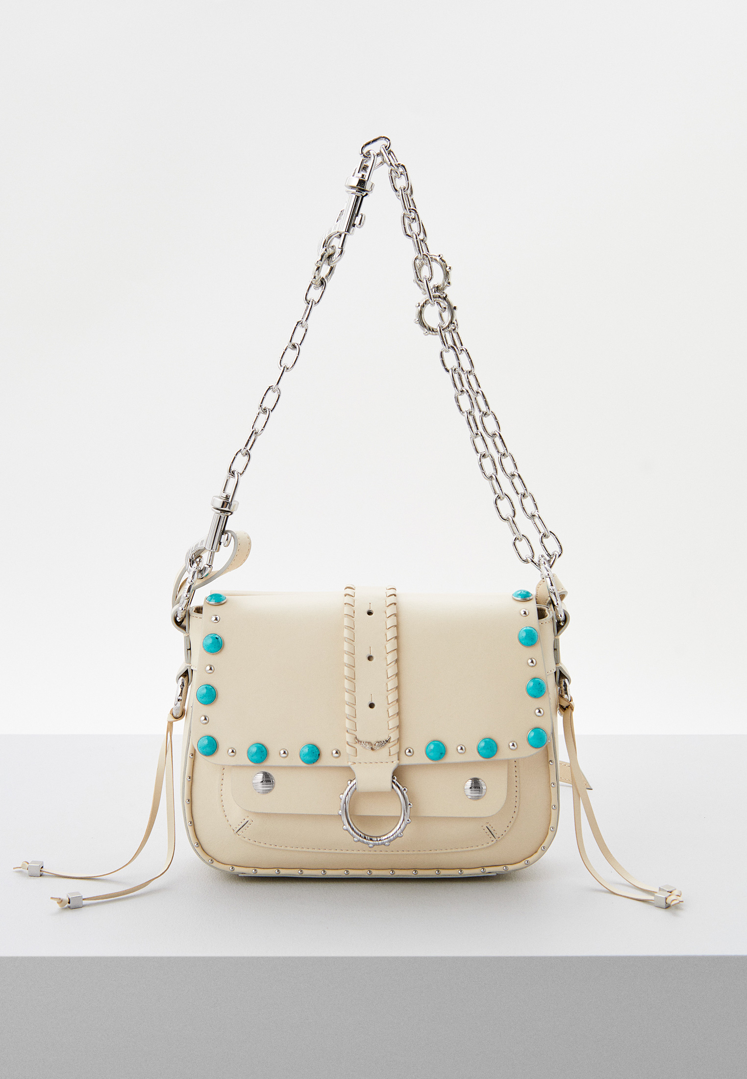 Сумка Zadig & Voltaire, цвет: бежевый, RTLACQ058701 — купить в интернет ...