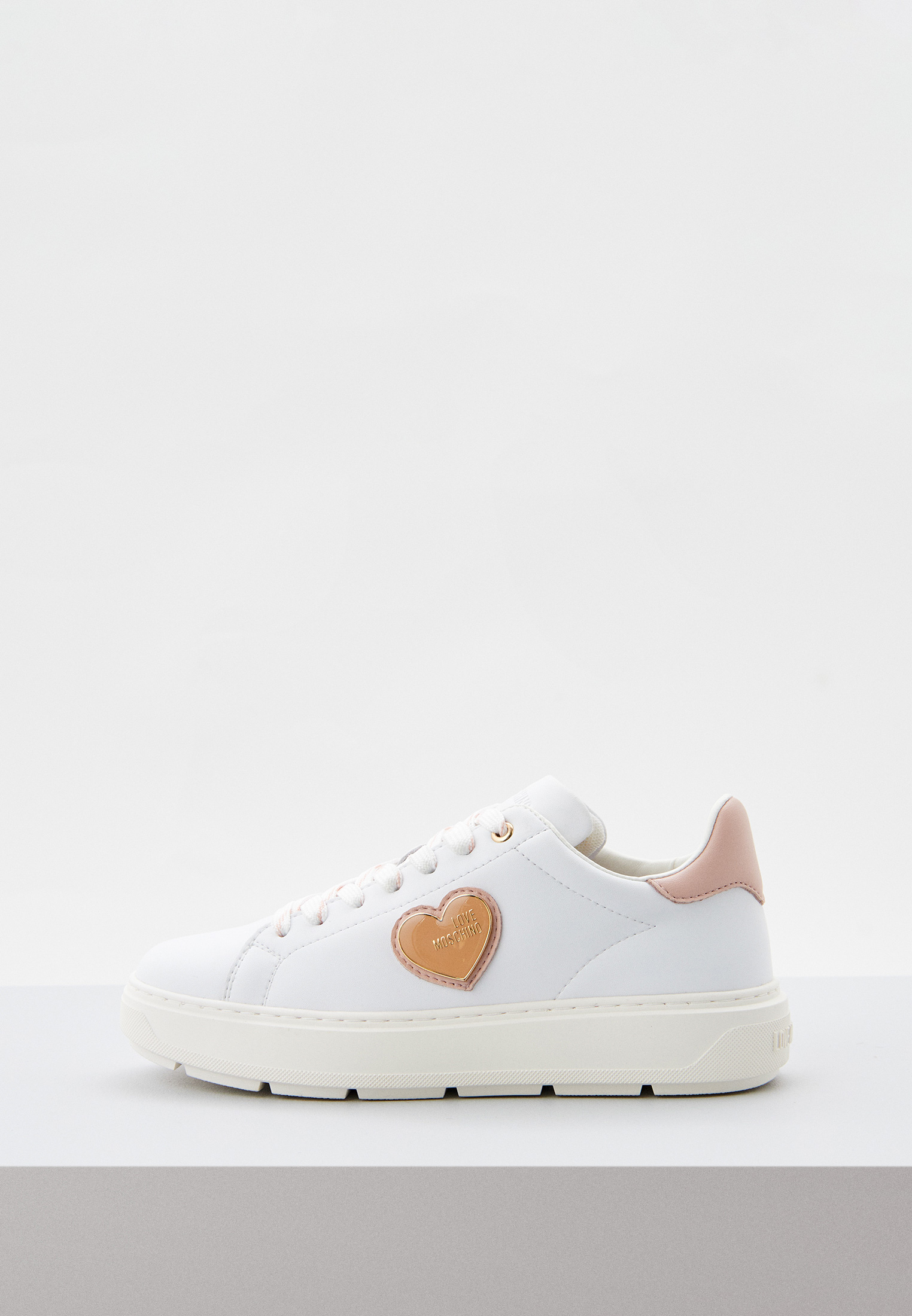 Кеды Love Moschino, цвет: белый, RTLACQ317201 — купить в интернет ...