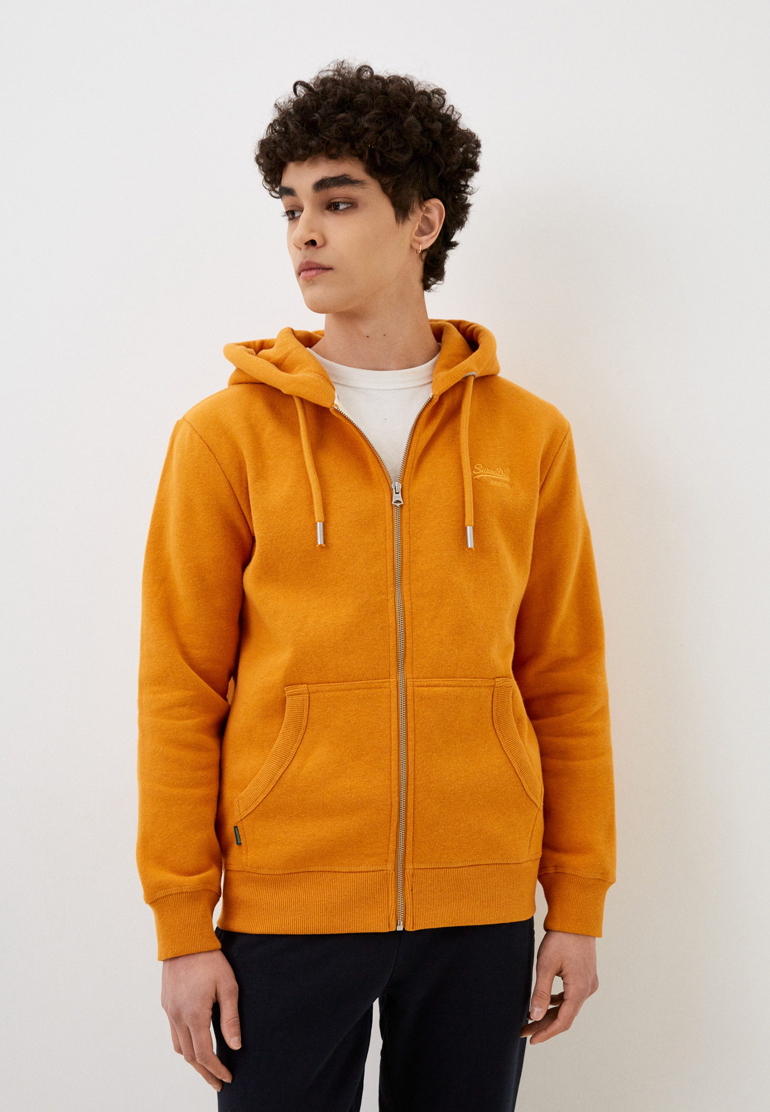 Толстовка Superdry, цвет: оранжевый, RTLACQ348701 — купить в интернет ...