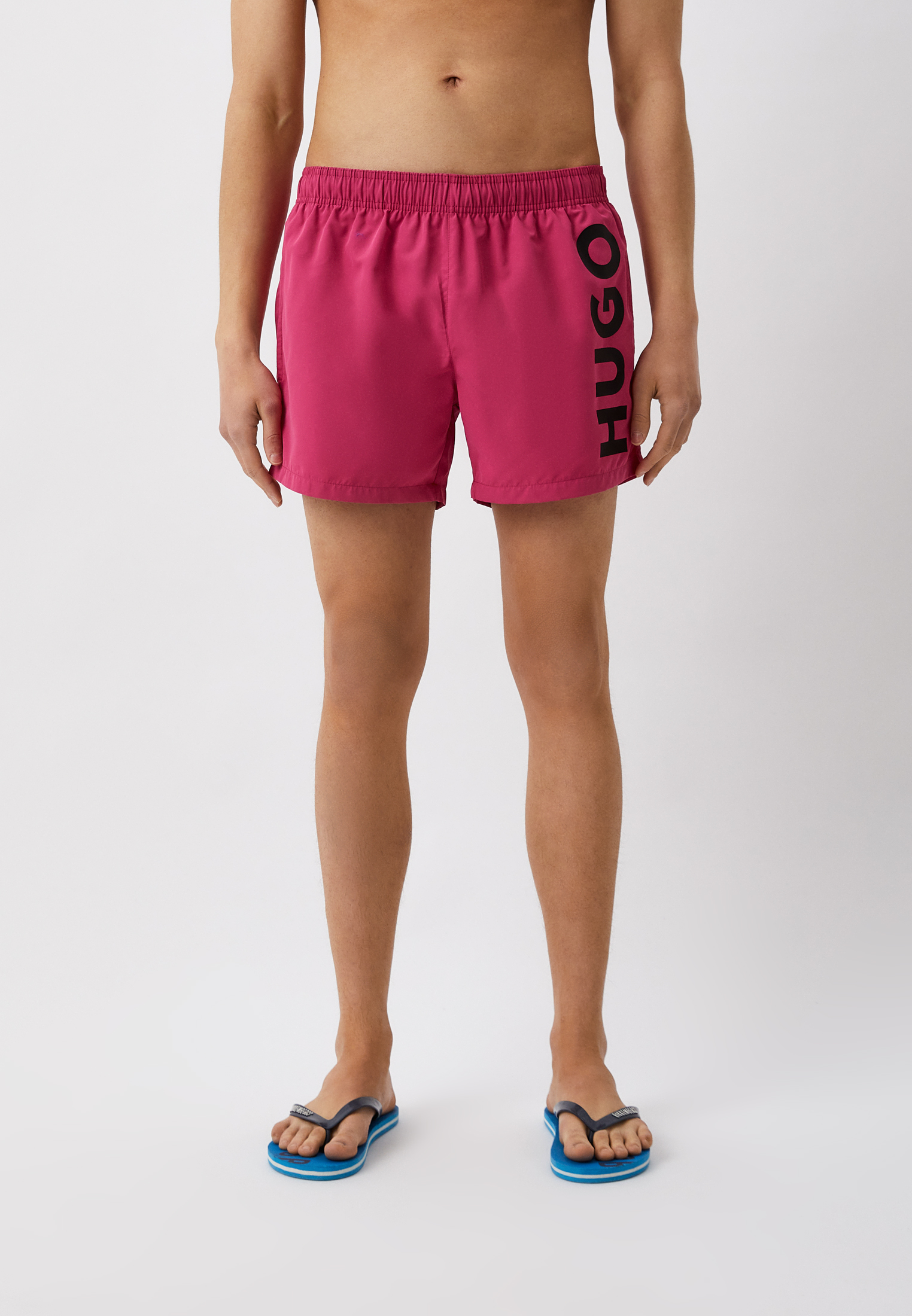 Шорты для плавания Hugo, цвет: фуксия, RTLACQ882101 — купить в интернет ...
