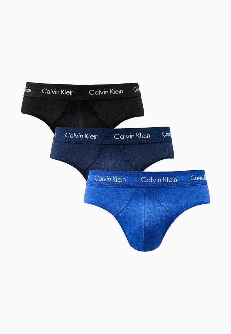 Трусы 3 шт. Calvin Klein Underwear HIP BRIEF, цвет: синий, RTLACQ915501 ...
