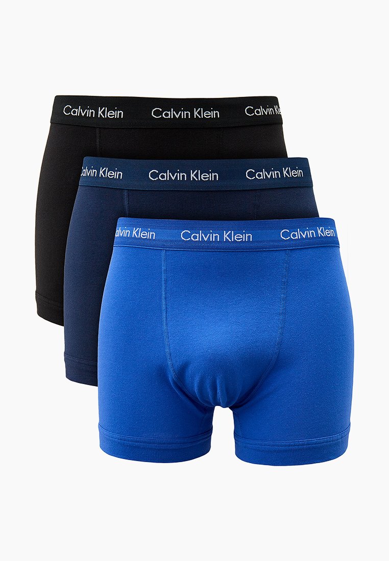 Трусы 3 шт. Calvin Klein Underwear TRUNK, цвет: синий, RTLACQ916001 ...