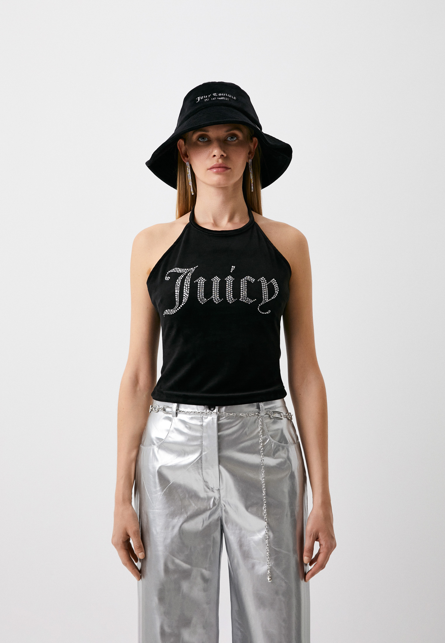 Топ Juicy Couture, цвет: черный, RTLACR352201 — купить в интернет ...