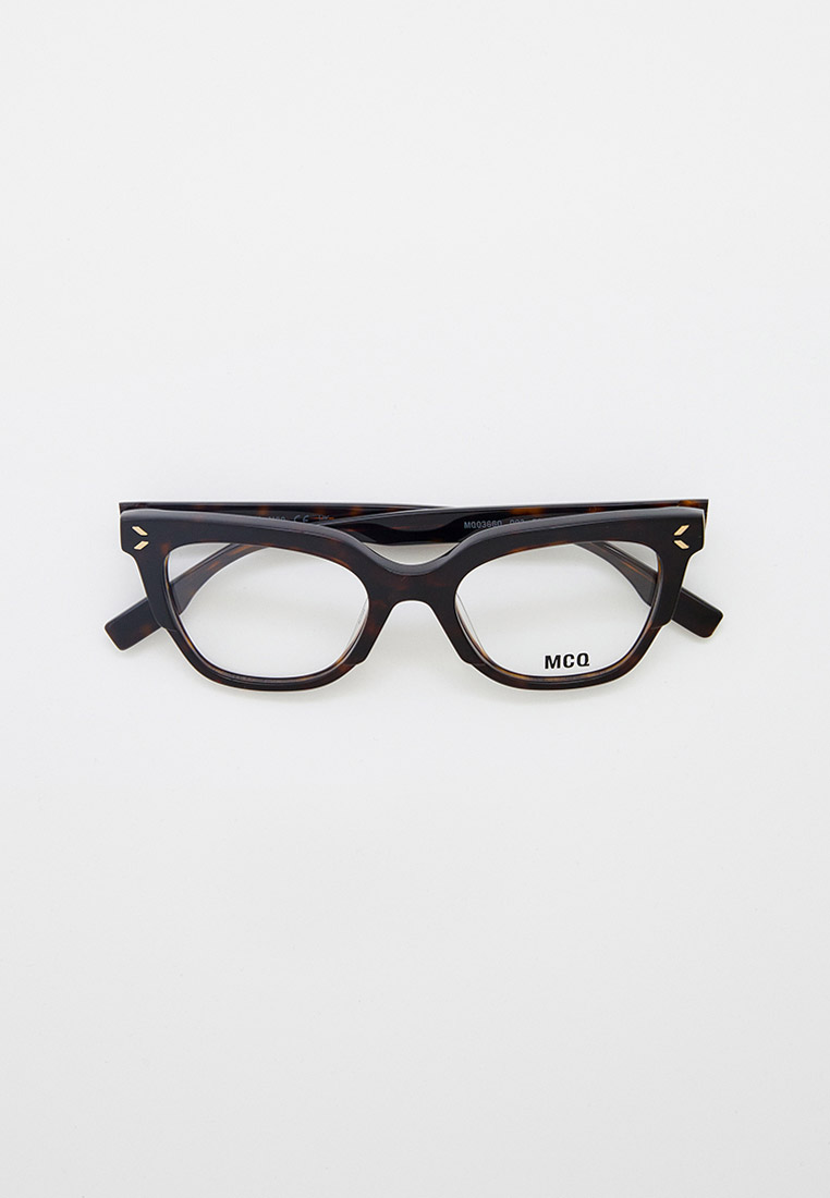 Оправа McQ Alexander McQueen MQ0366O 002, цвет: коричневый ...