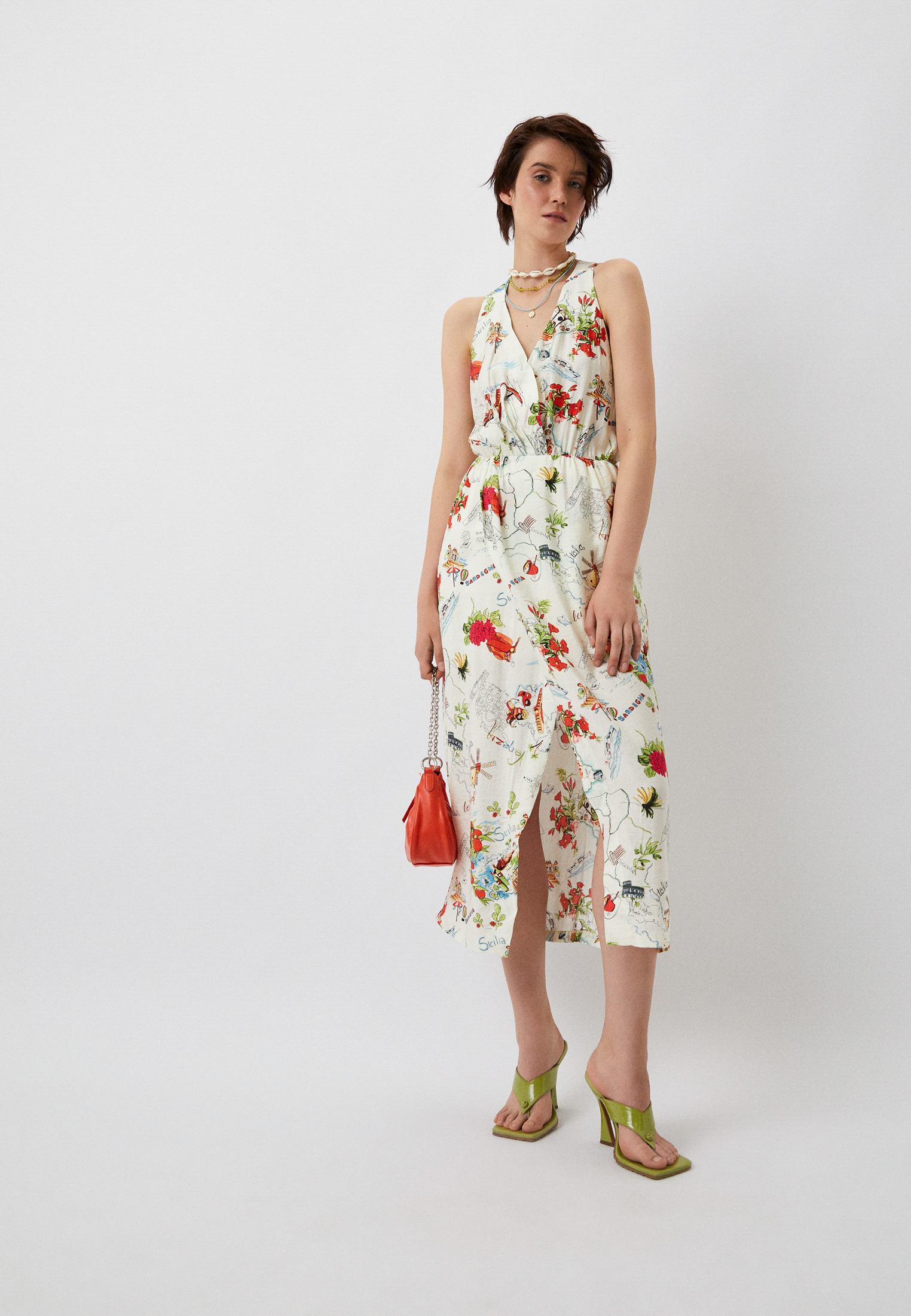 Сарафан Twist, цвет: бежевый, RTLACR994201 — купить в интернет-магазине ...