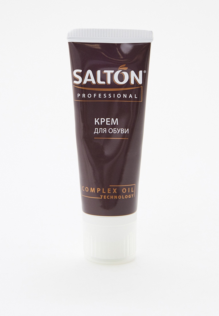 Крем для обуви Salton Professional черный, 75 мл, цвет: черный ...