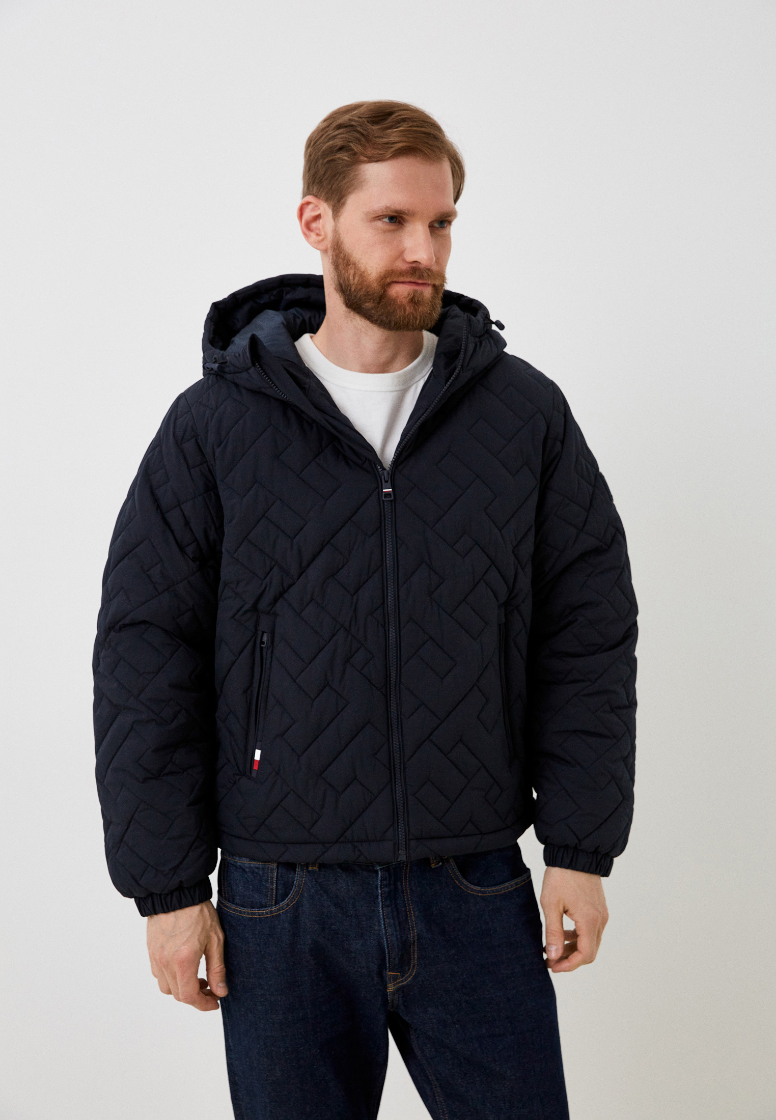 Куртка утепленная Tommy Hilfiger, цвет: синий, RTLACS318701 — купить в ...
