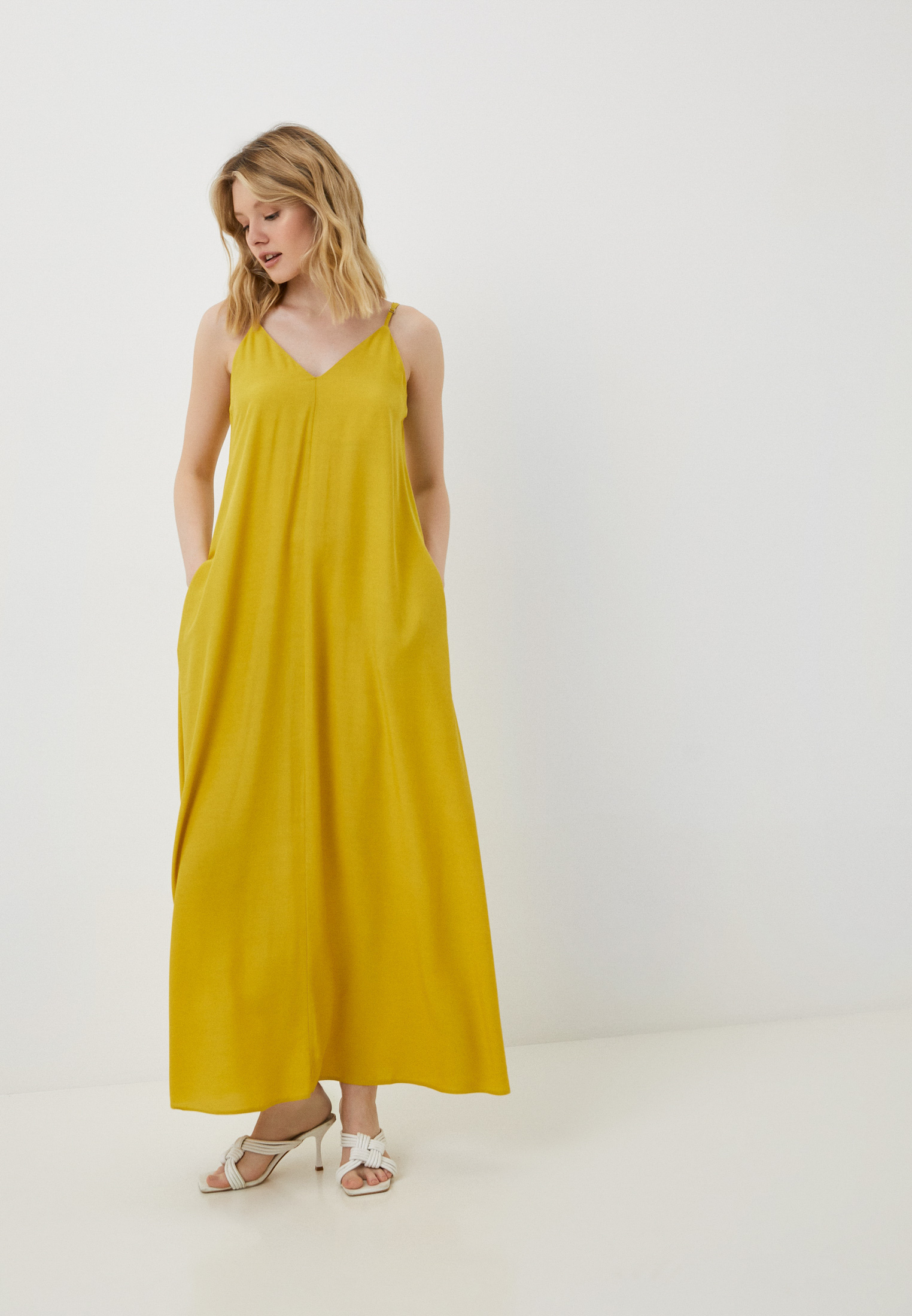 Сарафан Conso, цвет: желтый, RTLACS453501 — купить в интернет-магазине ...