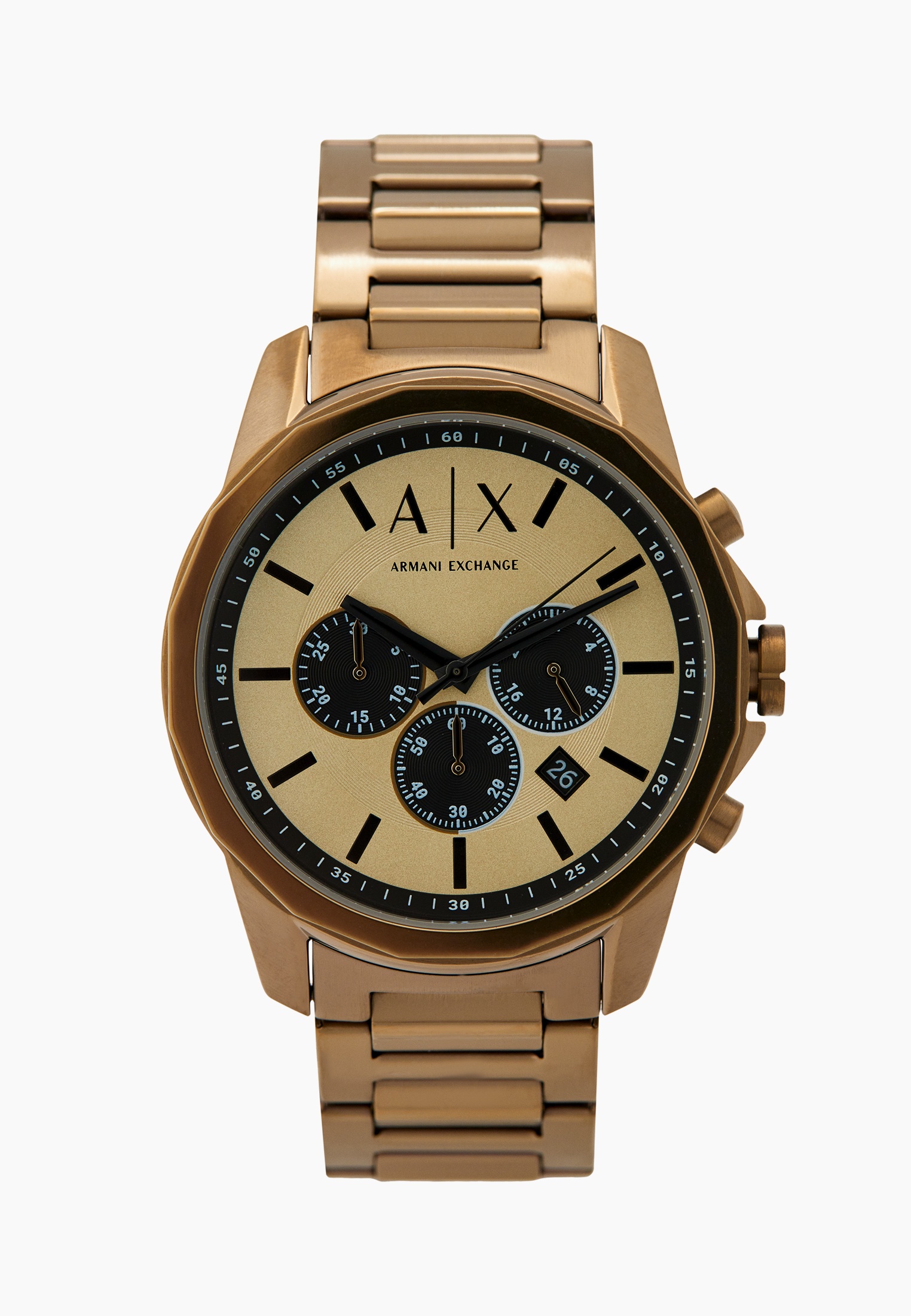 Часы Armani Exchange AX1739, цвет: золотой, RTLACS464301 — купить в ...