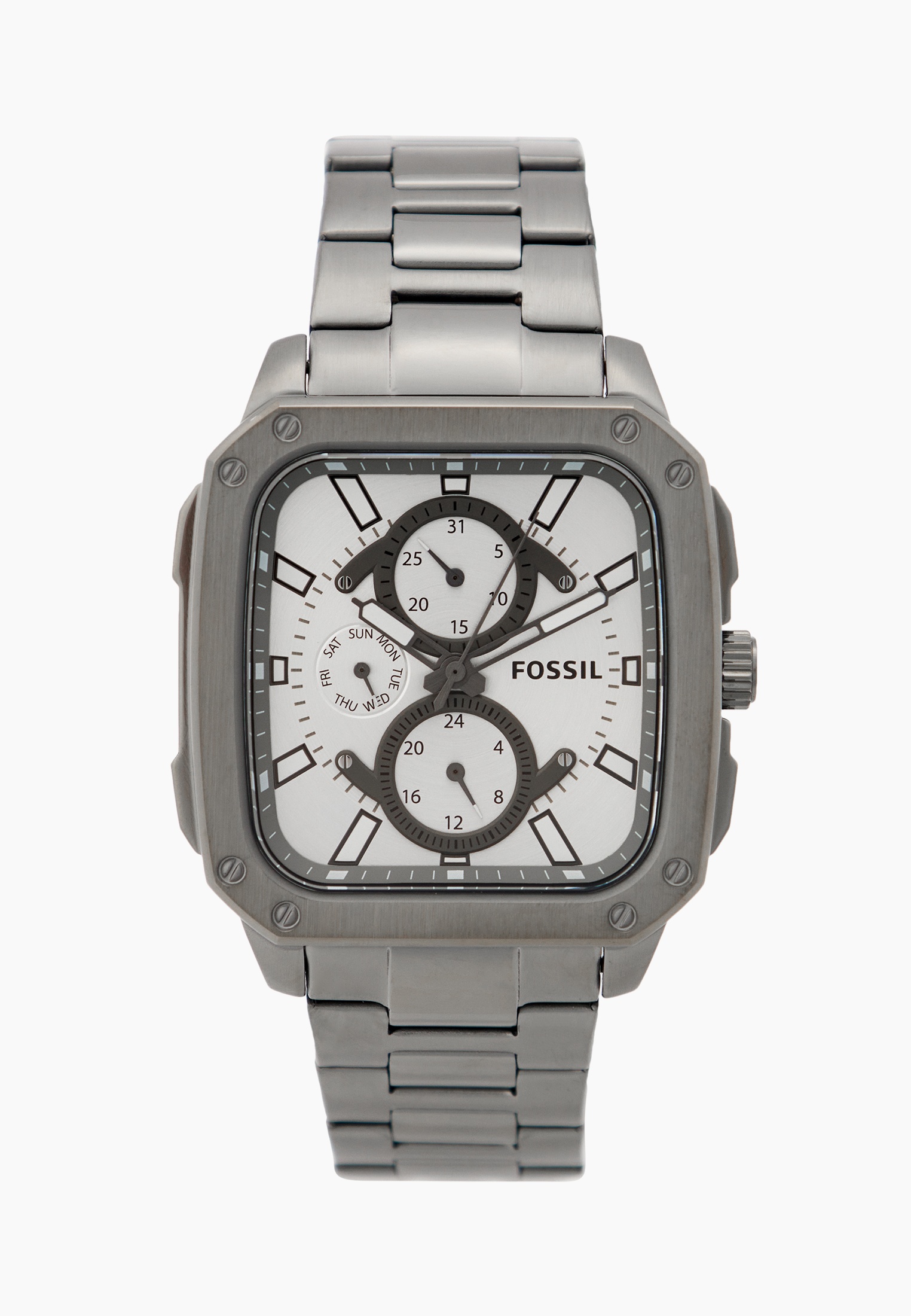 Часы Fossil BQ2657, цвет: серебряный, RTLACS466501 — купить в интернет ...