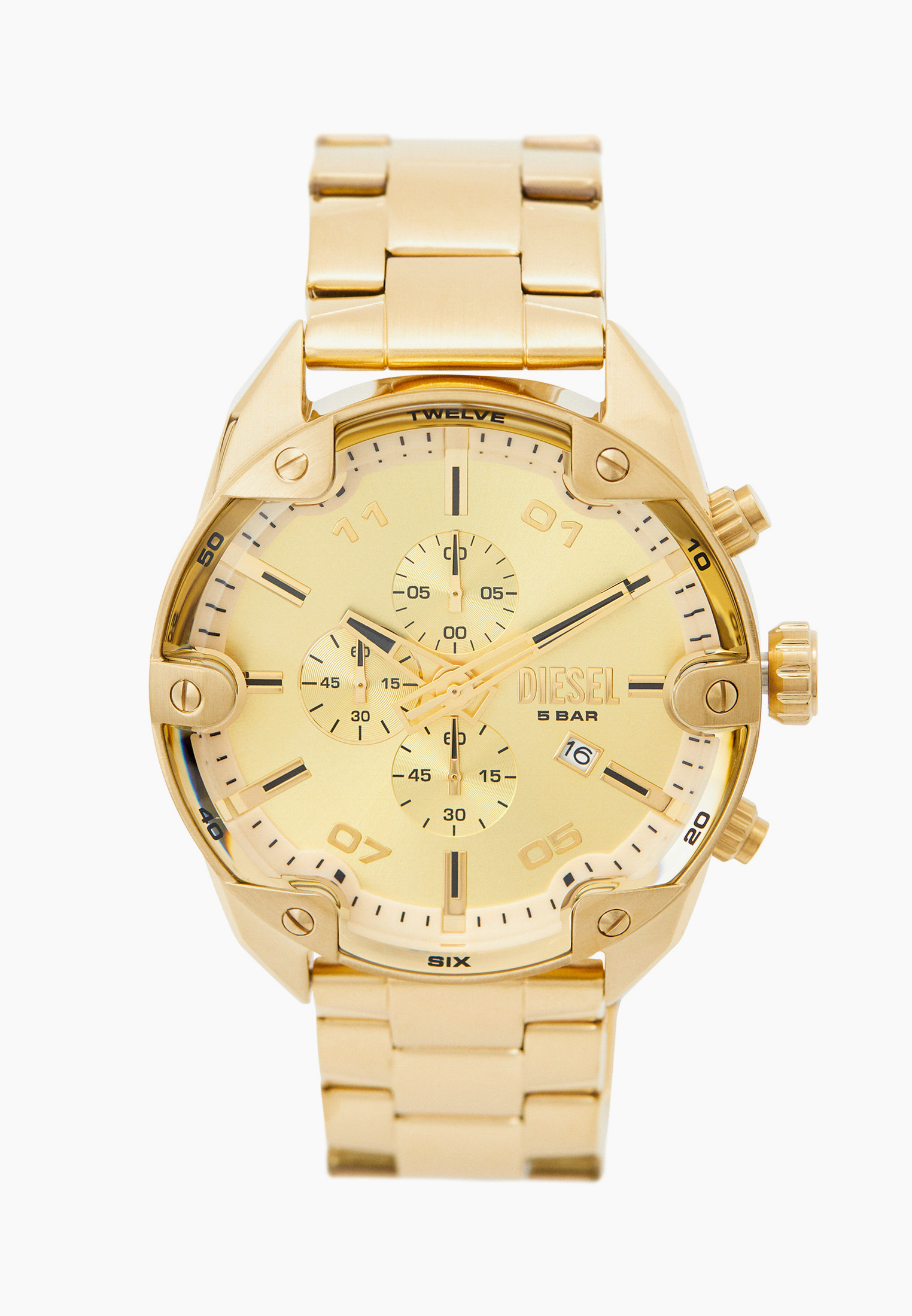 Часы Diesel DZ4608, цвет: золотой, RTLACS468201 — купить в интернет ...