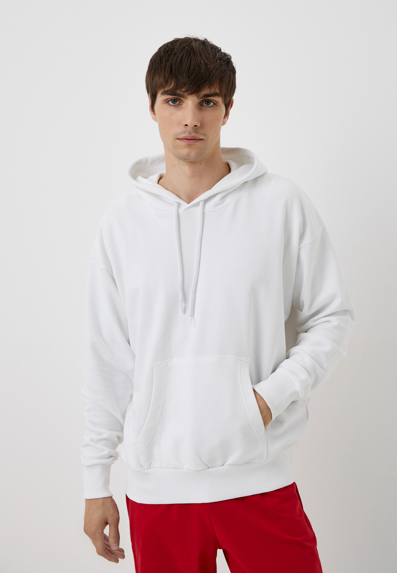 Худи Diesel, цвет: белый, RTLACS558101 — купить в интернет-магазине Lamoda