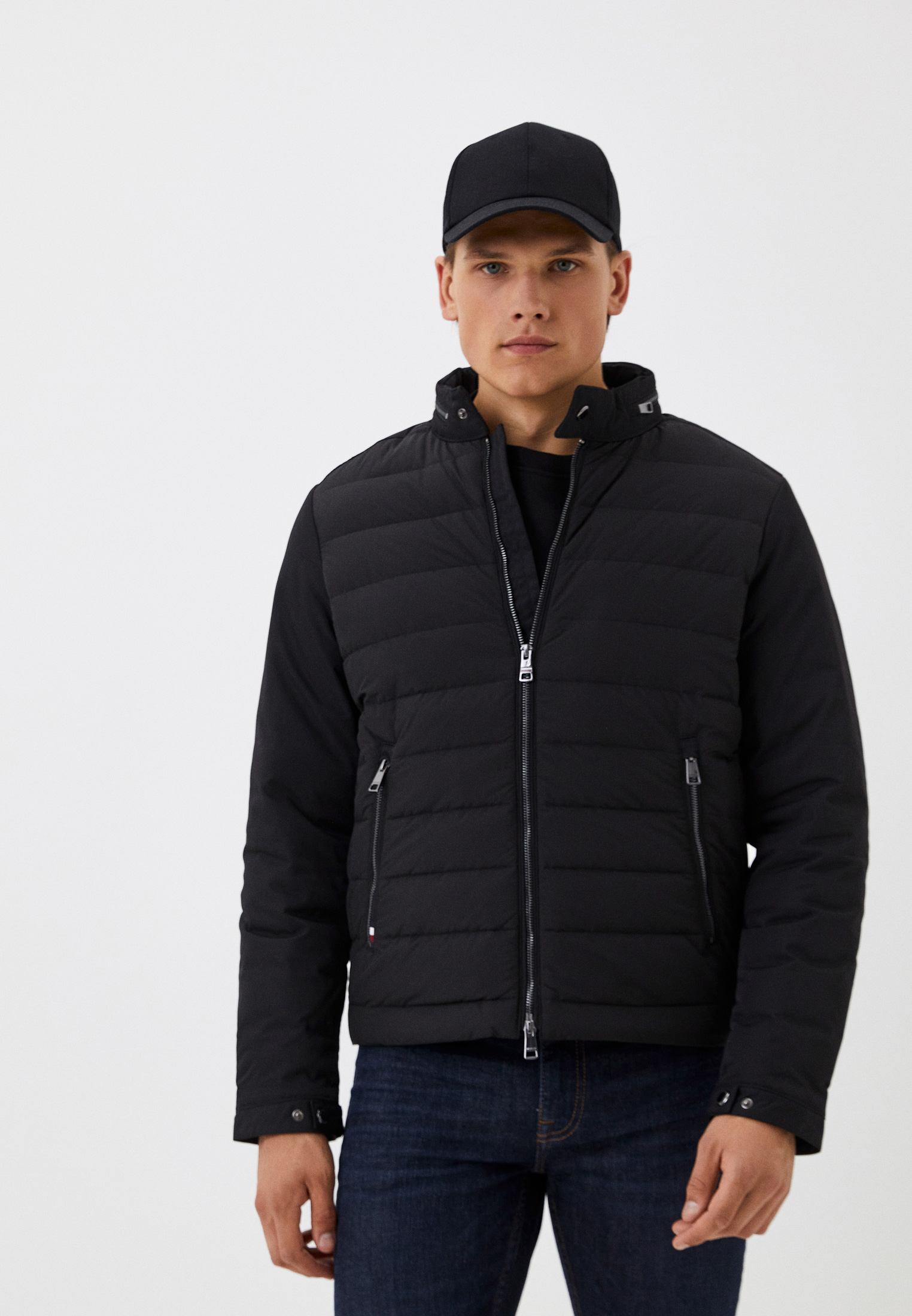Куртка утепленная Tommy Hilfiger, цвет: черный, RTLACT027401 — купить в ...