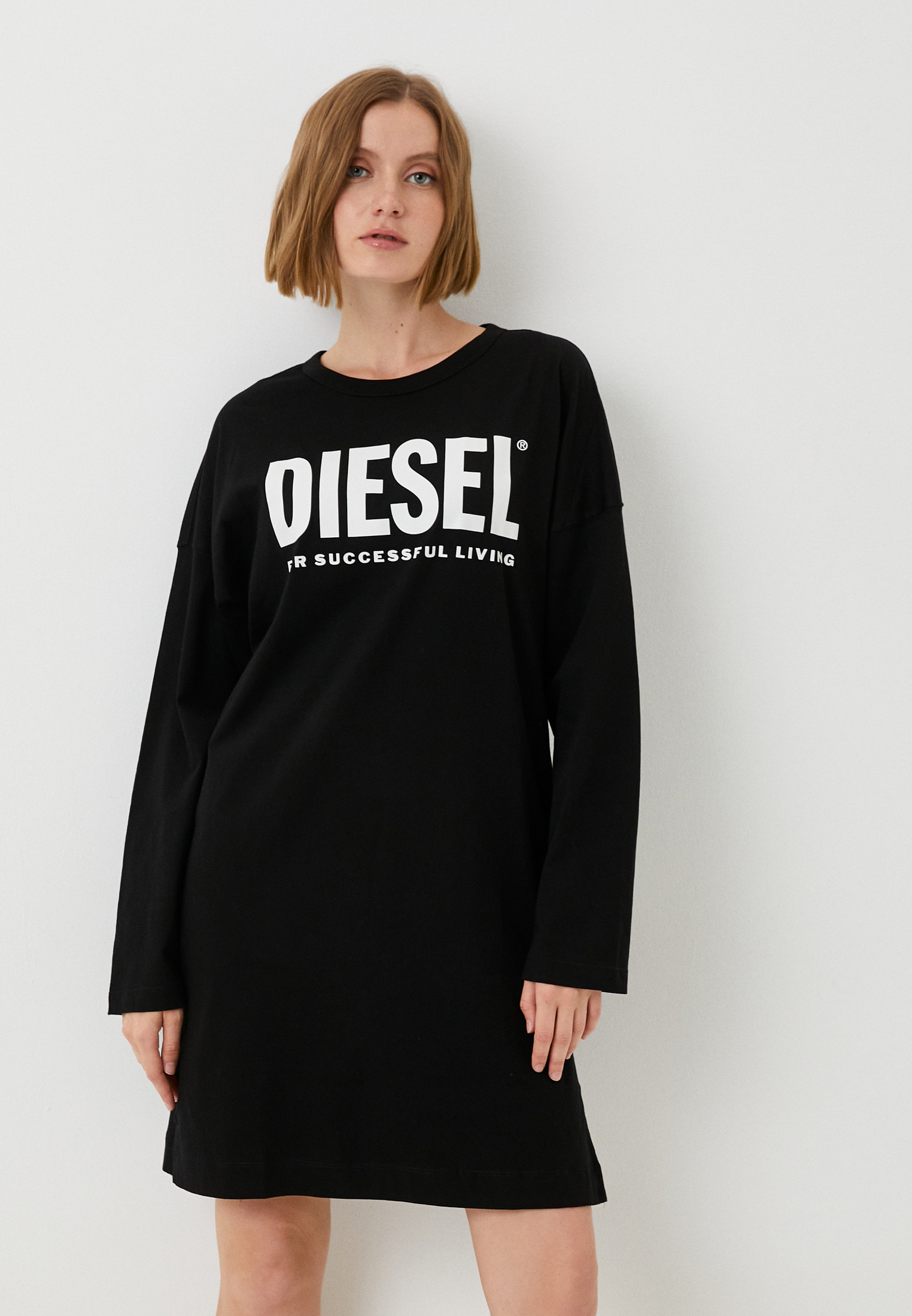 Платье Diesel, цвет: черный, RTLACT064901 — купить в интернет-магазине ...