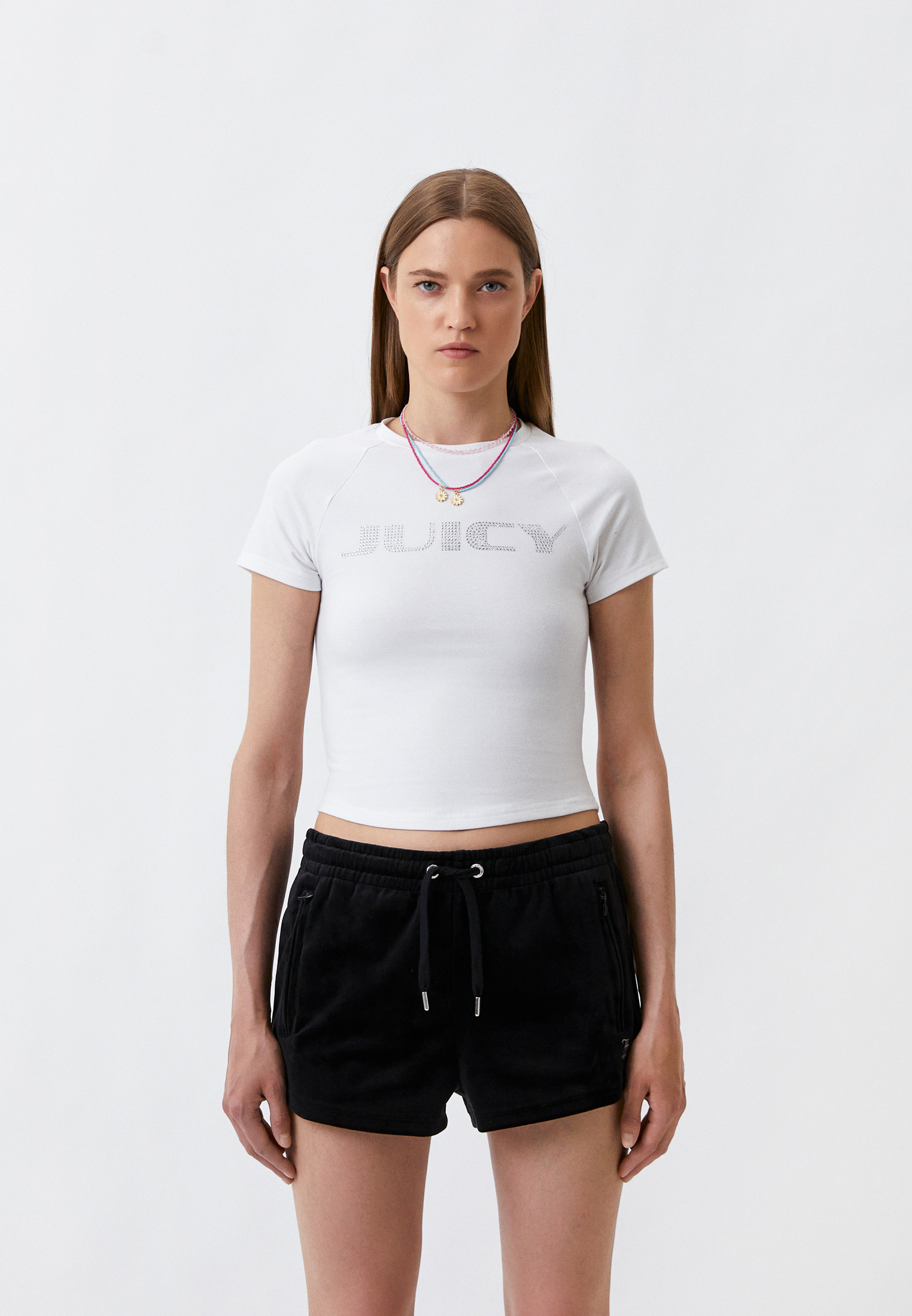 Футболка Juicy Couture, цвет: белый, RTLACT090301 — купить в интернет ...