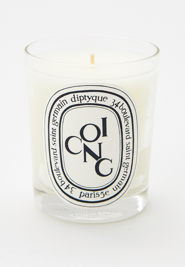 Свеча ароматическая Diptyque COING scented candle, 190 г, цвет: белый ...