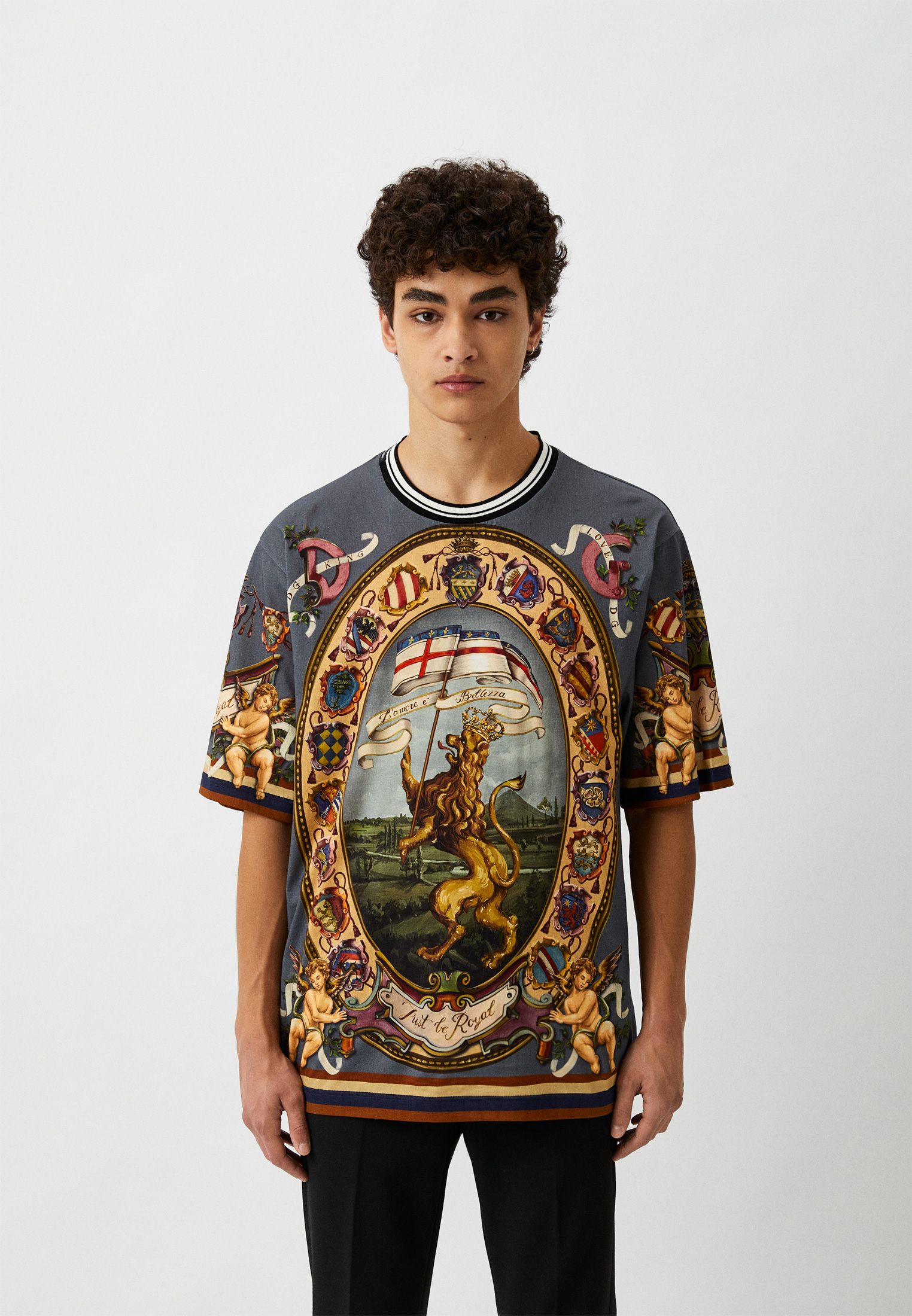 Футболка Dolce&Gabbana, цвет: мультиколор, RTLACT590901 — купить в ...