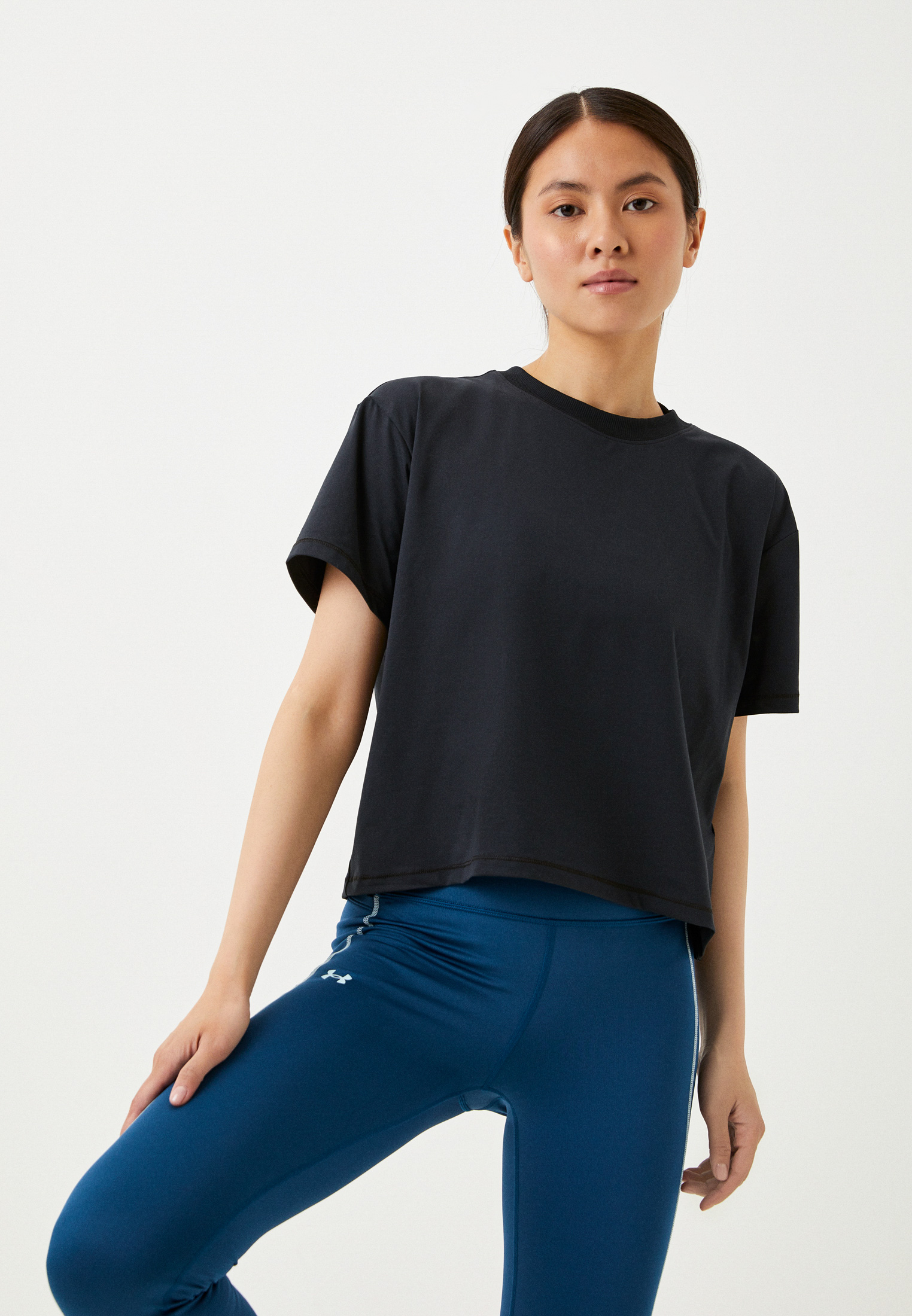 Футболка спортивная Under Armour UA MERIDIAN SS, цвет: черный ...