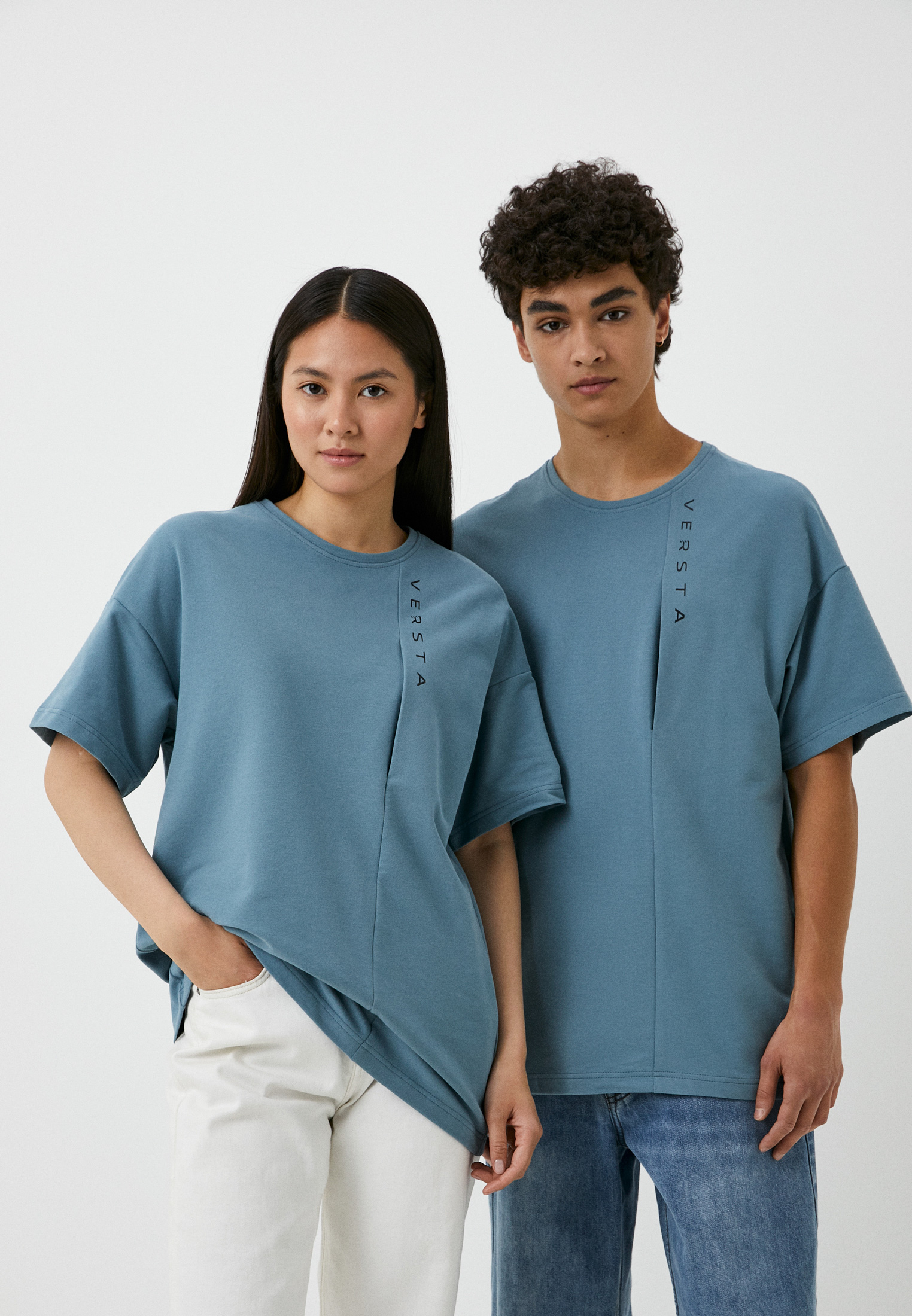 Футболка Versta Oversize, цвет: голубой, RTLACT772201 — купить в ...