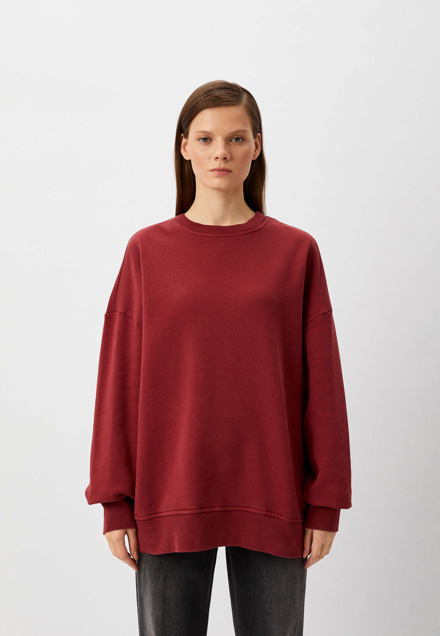 Свитшот Closed, цвет: бордовый, RTLACU428401 — купить в интернет ...