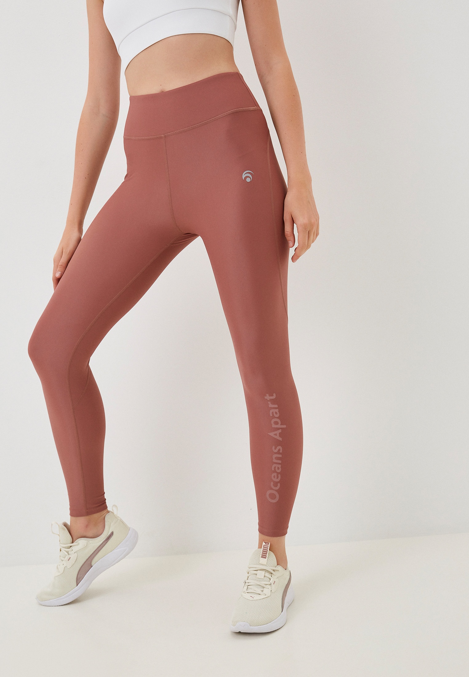 Леггинсы Oceansapart Cosmic Pant, цвет: коралловый, RTLACU515401 — купить в интернет-магазине Lamoda