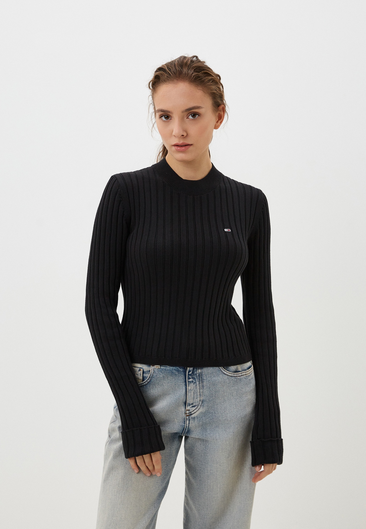 Джемпер Tommy Jeans, цвет: черный, RTLACU655302 — купить в интернет ...