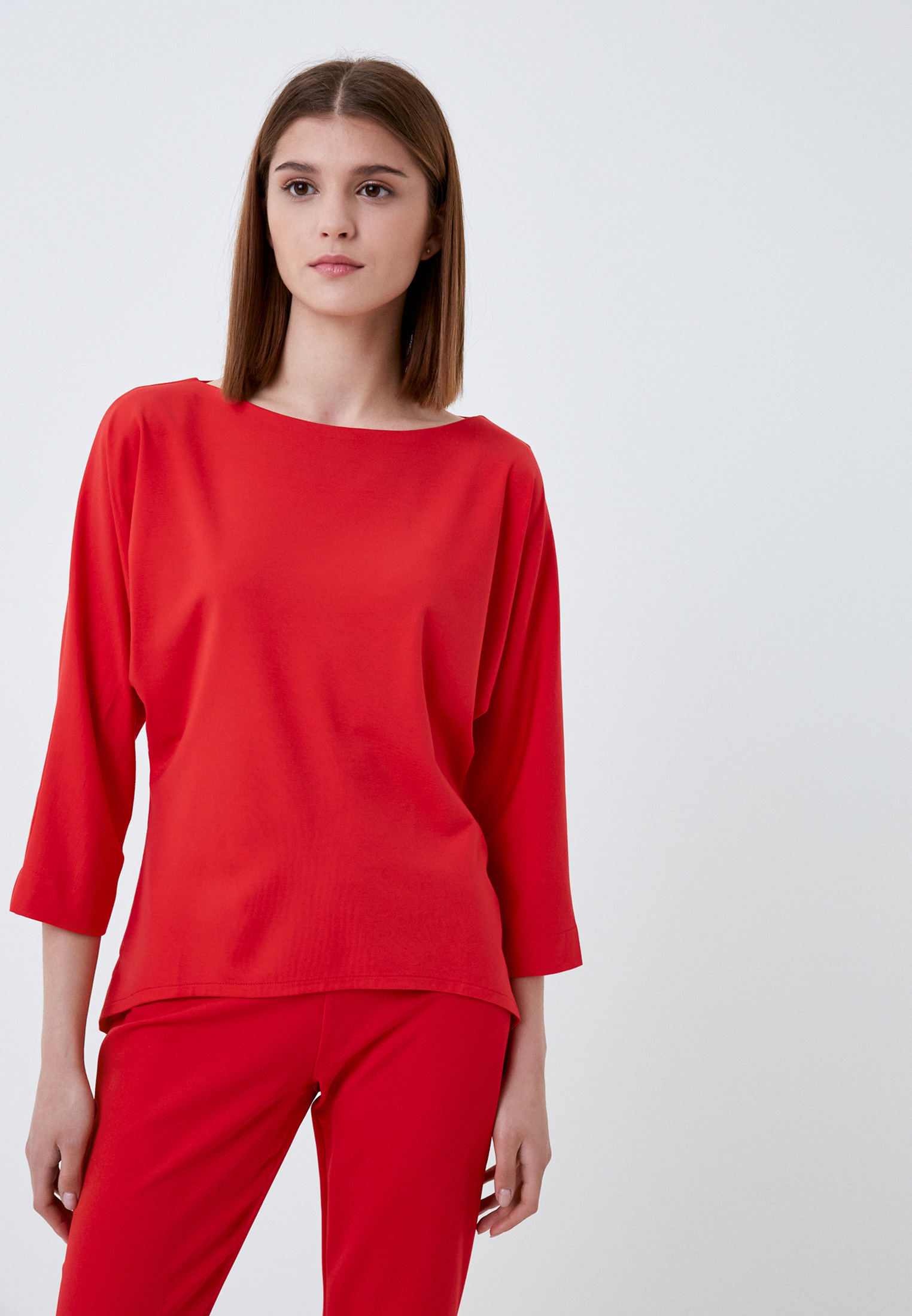 Блуза Pinkkarrot, цвет: красный, RTLACU692401 — купить в интернет ...