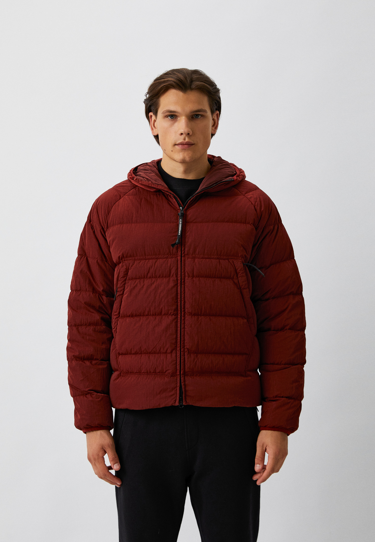 Пуховик C.P. Company, цвет: красный, RTLACU724301 — купить в интернет ...