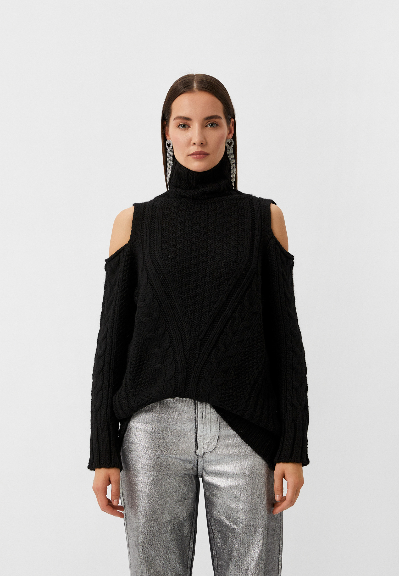 Свитер Pinko, цвет: черный, RTLACU758401 — купить в интернет-магазине ...