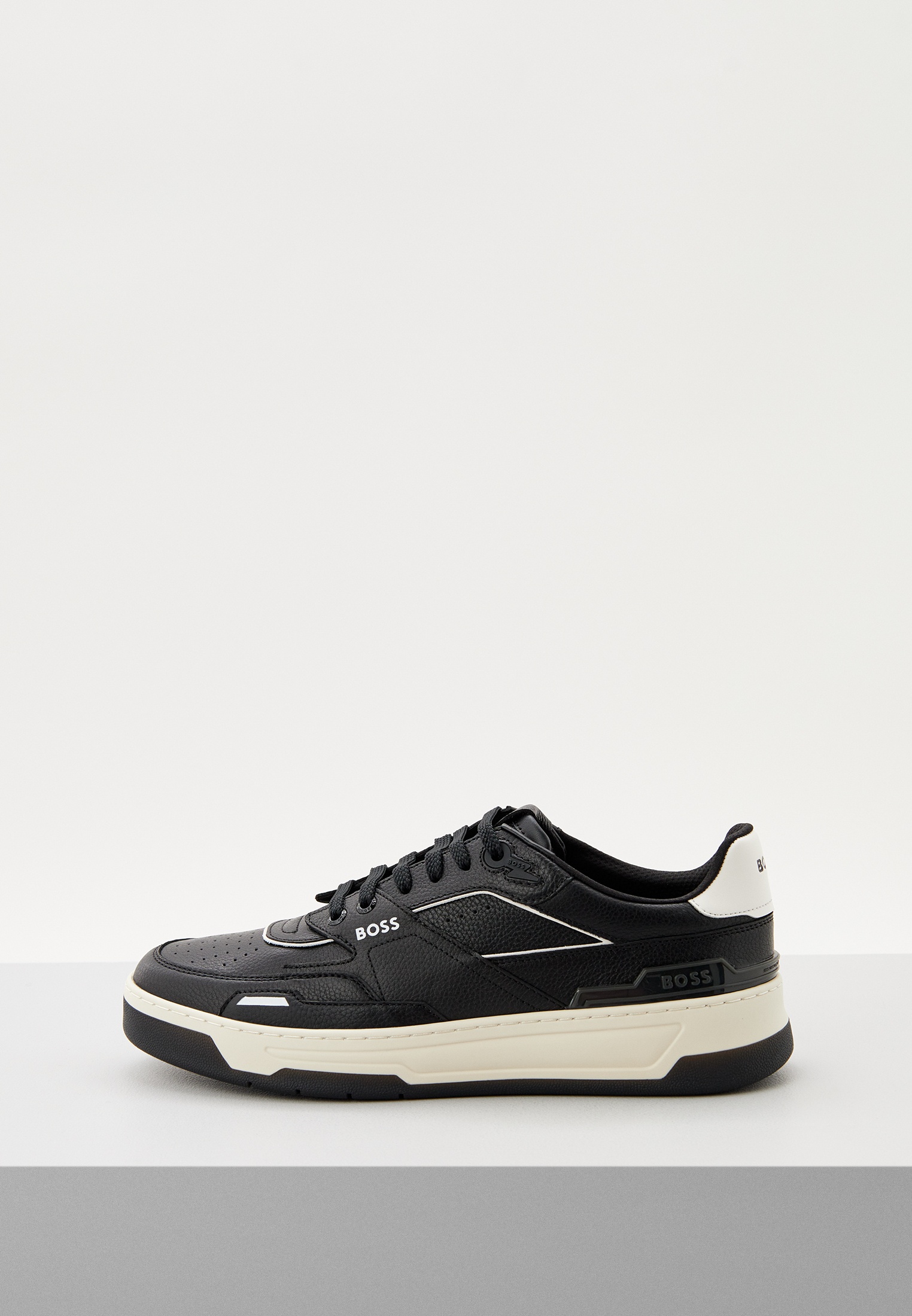 Кеды Boss, цвет: черный, RTLACU820501 — купить в интернет-магазине Lamoda