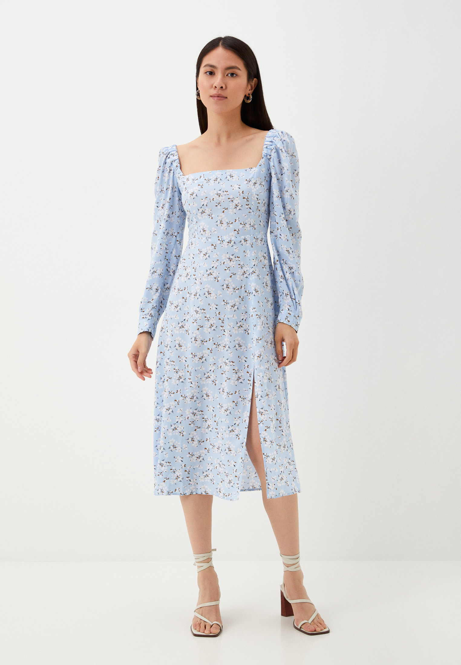 Платье TrendyAngel, цвет: голубой, RTLACV448601 — купить в интернет-магазине Lamoda