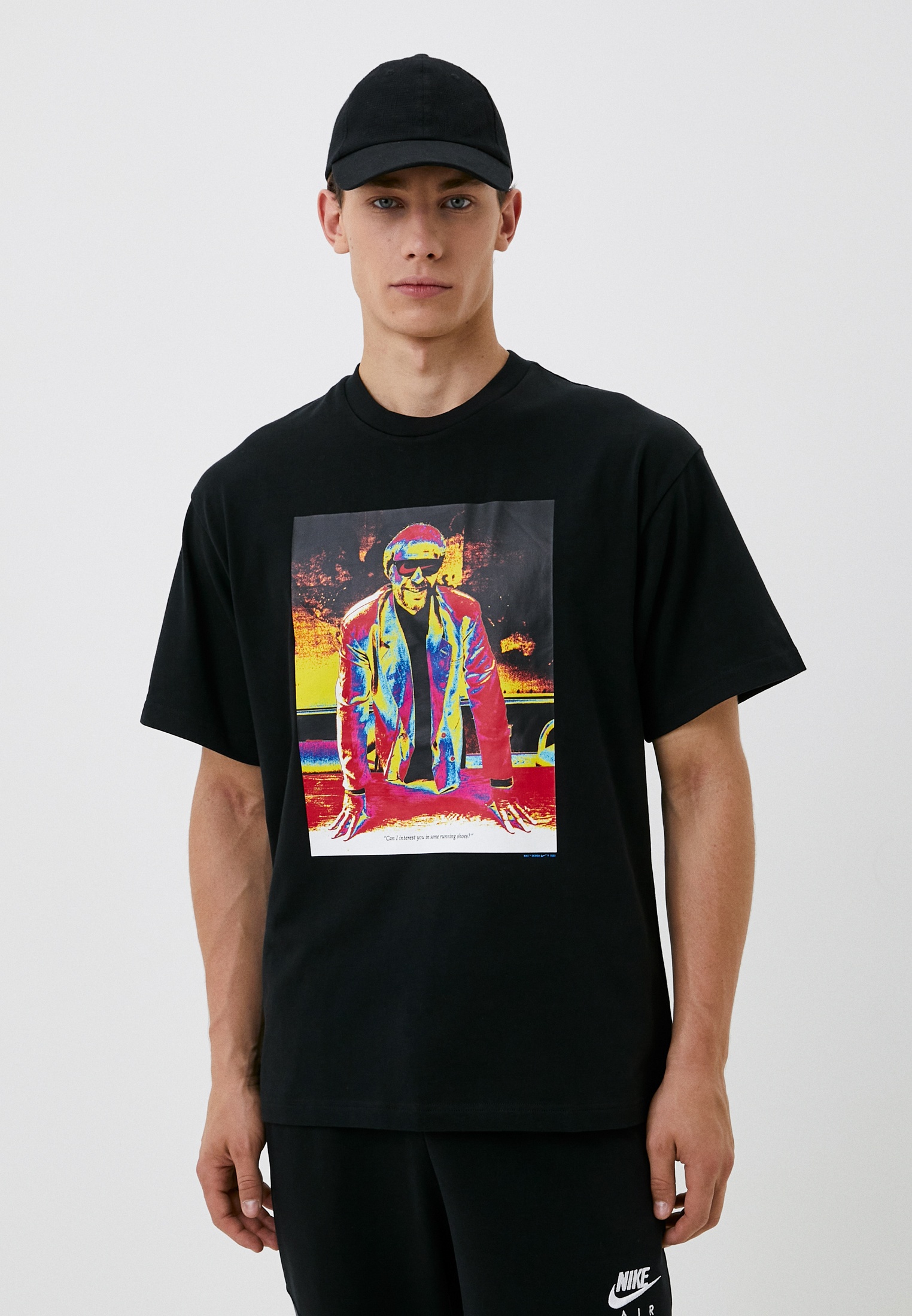 Футболка Nike NRG Fearless Phil Tee, цвет: черный, RTLACV576701 ...