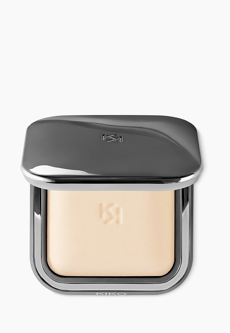 Пудра компактная Kiko Milano с мерцающим эффектом, цвет: бежевый ...
