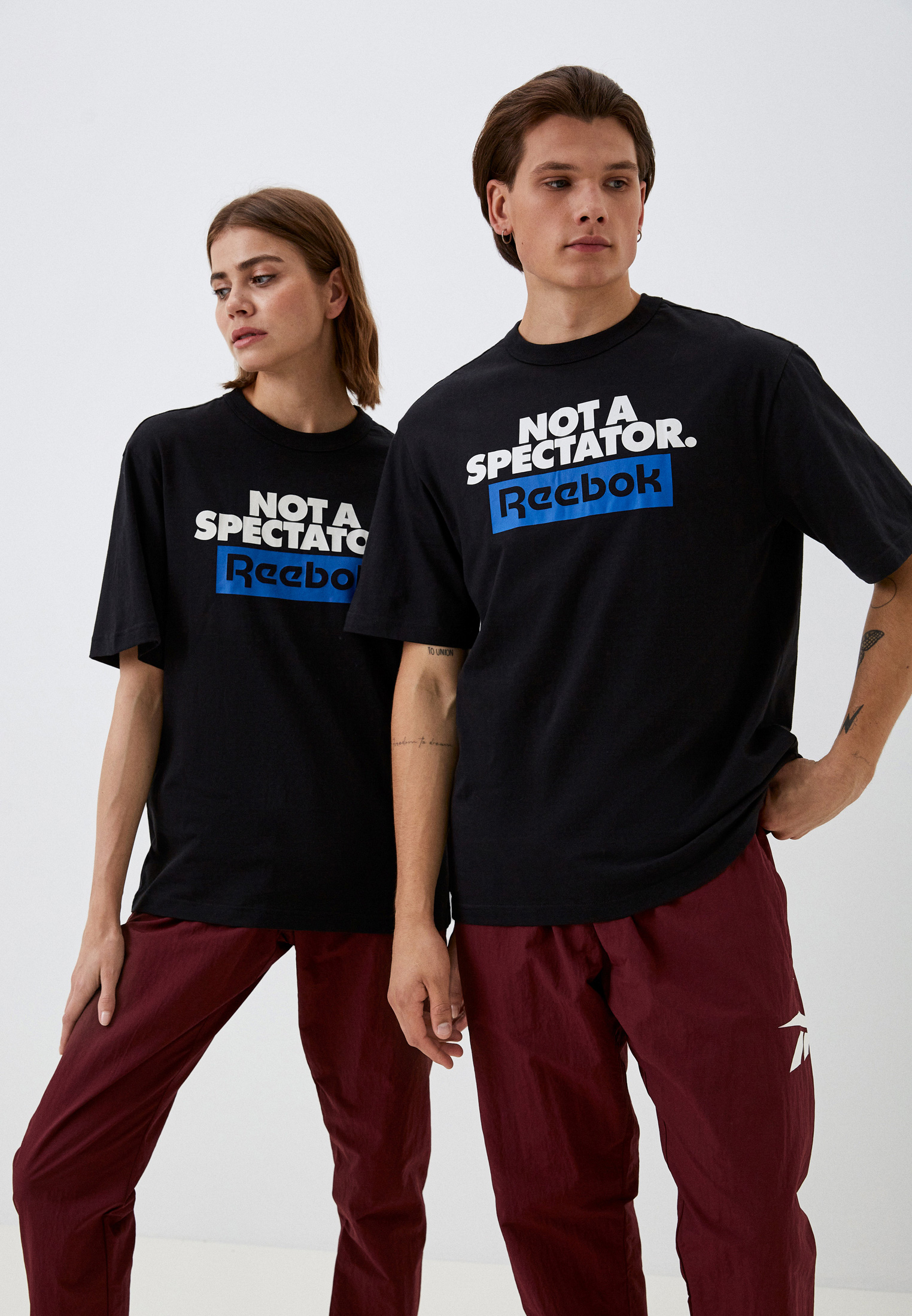 Футболка Reebok NOT A SPECTATOR SS TEE, цвет: черный, RTLACV924101 ...