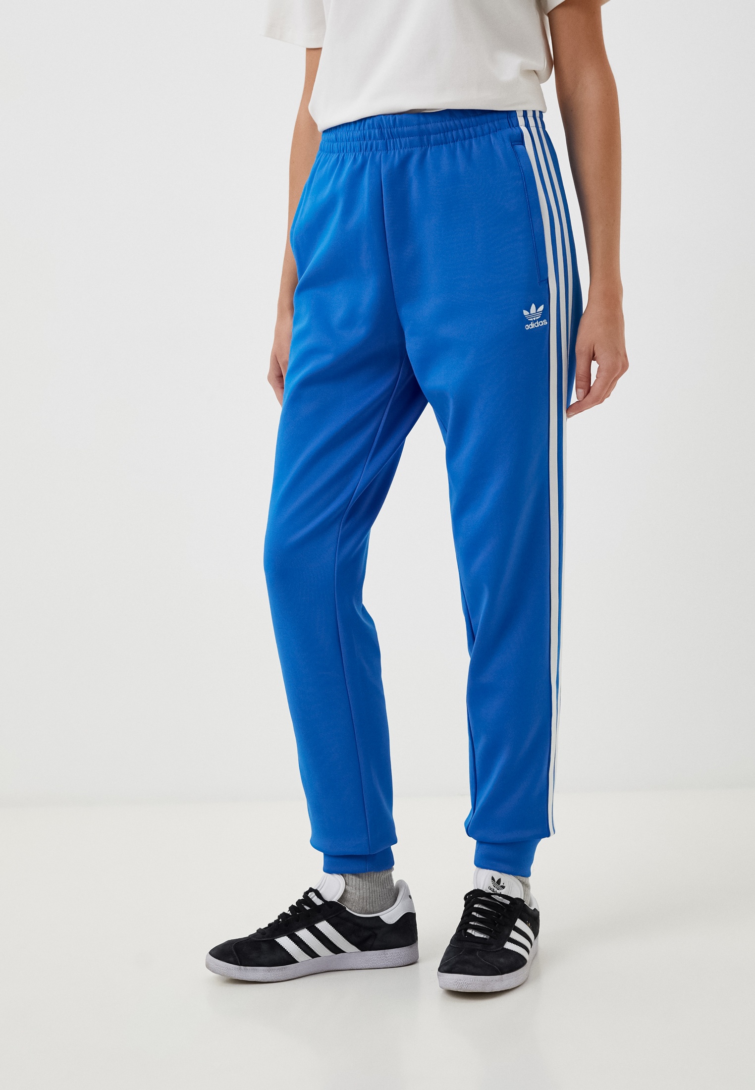 Брюки спортивные Adidas Originals Sst Classic Tp цвет синий
